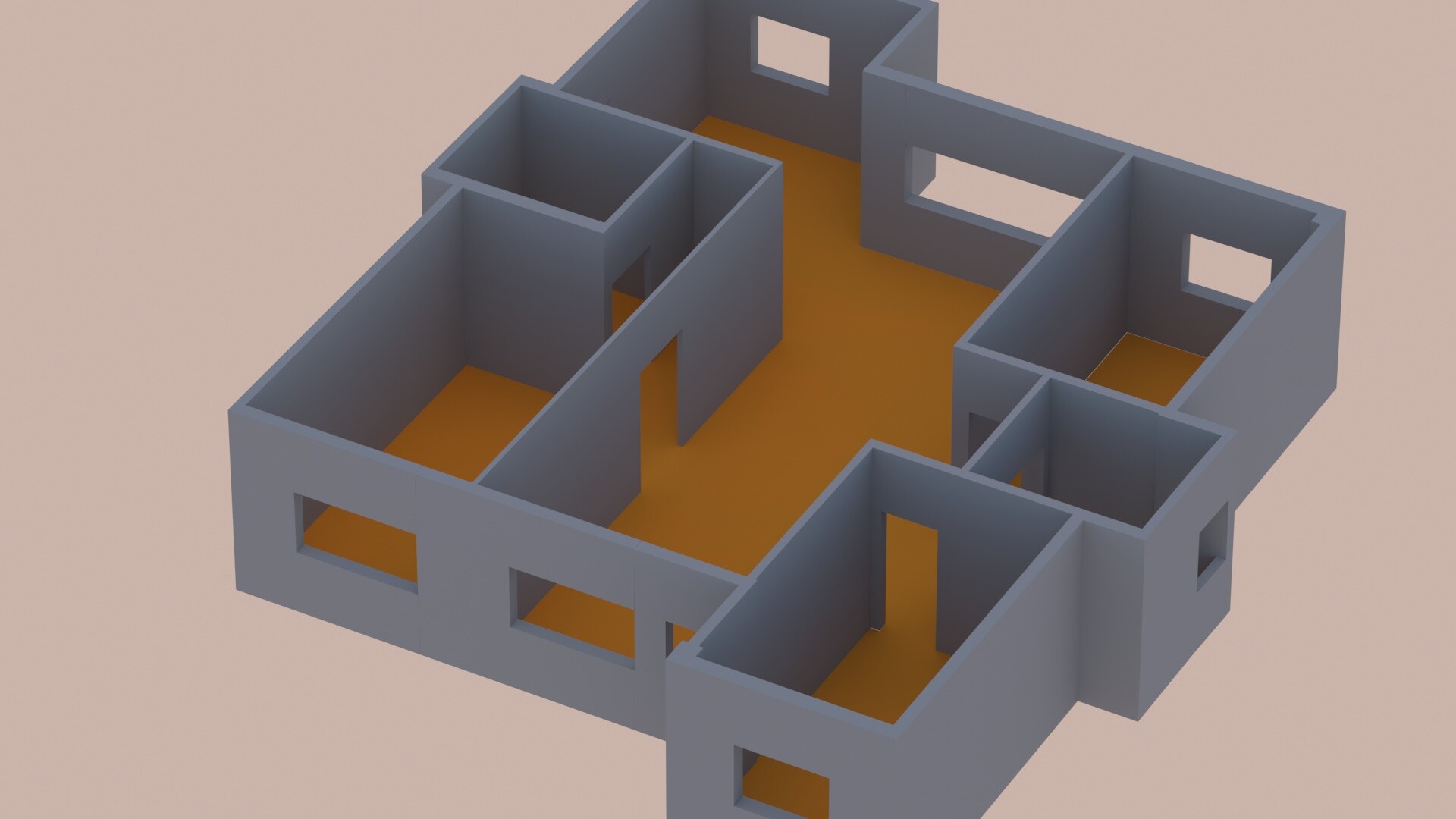 ArtStation - House Plan