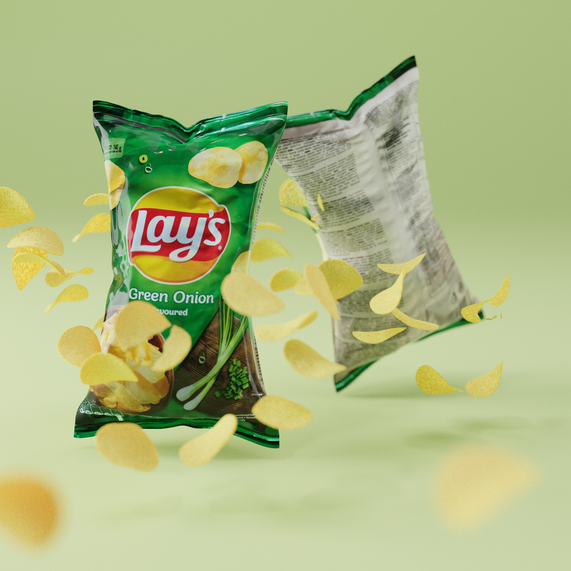 ArtStation - Lays packshot - product visualisation