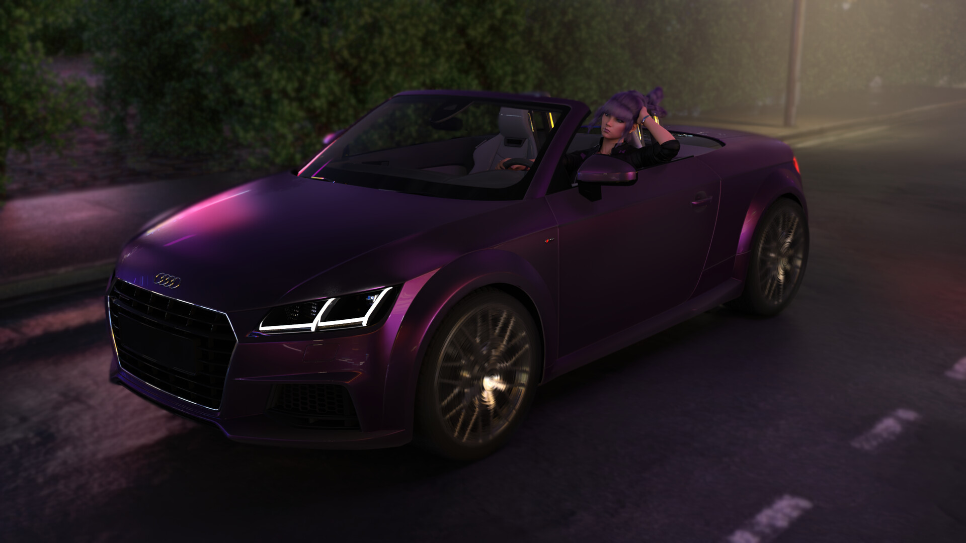 ArtStation - Night drive