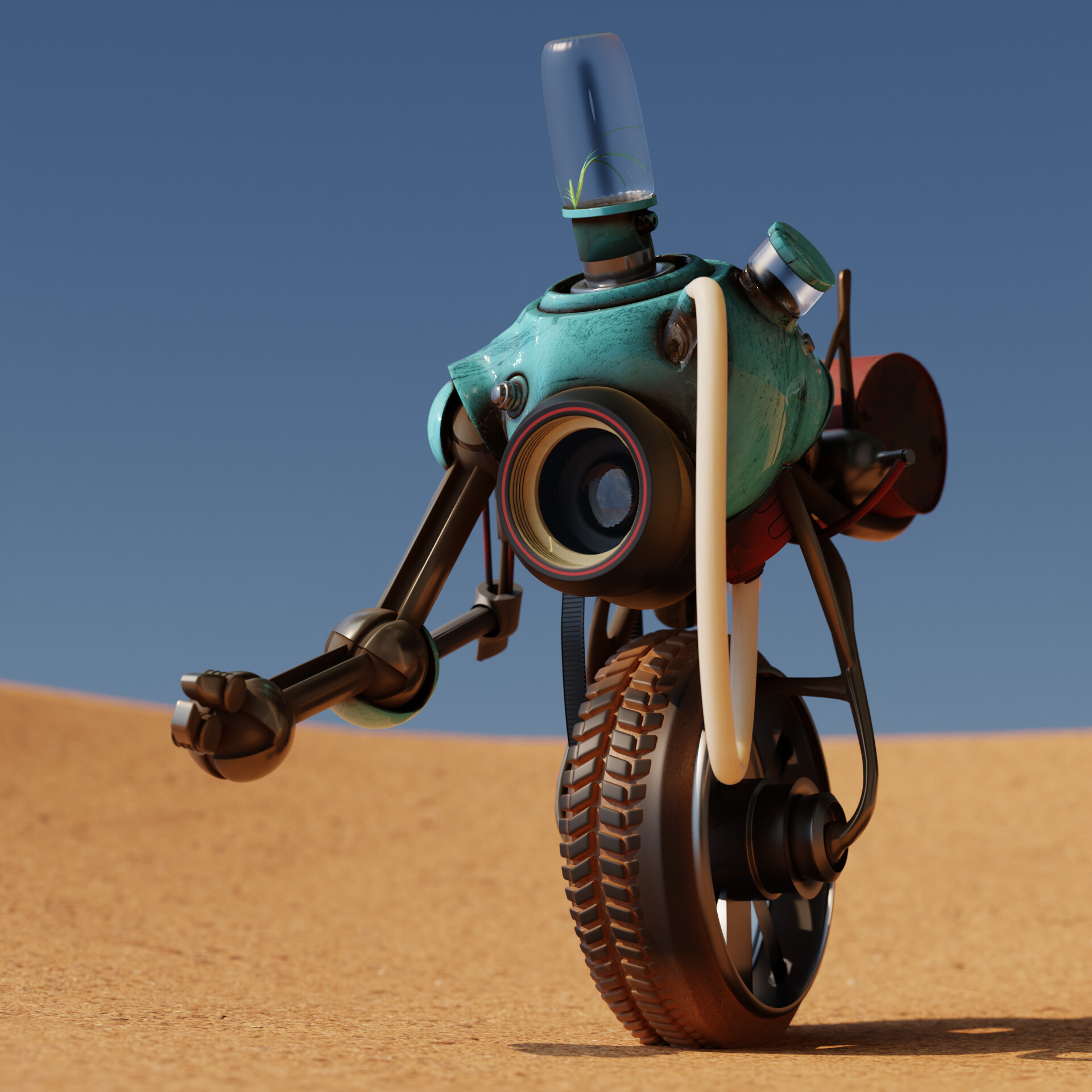 ArtStation - Scavenger robot