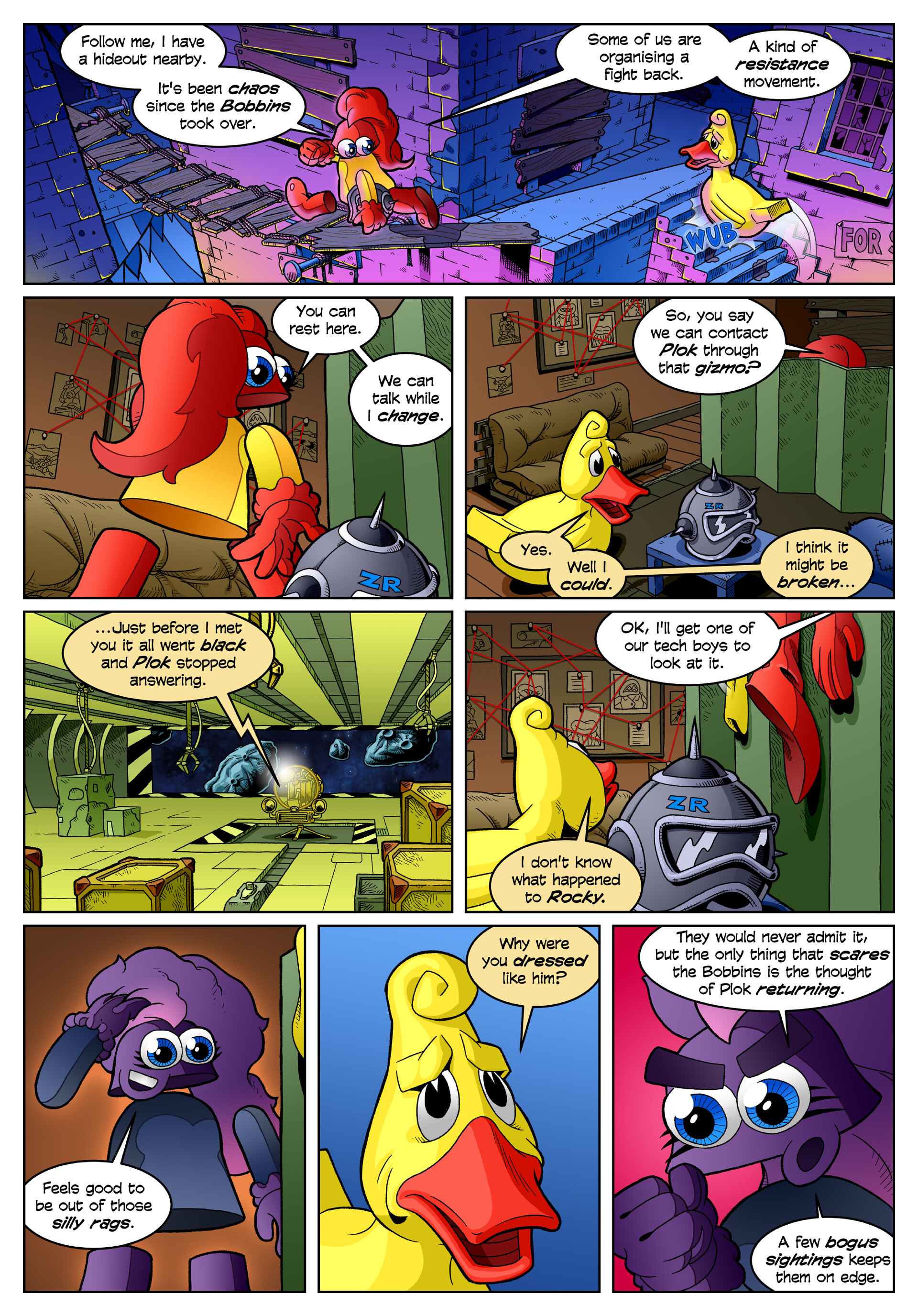 Ste Pickford - Comics - Plok