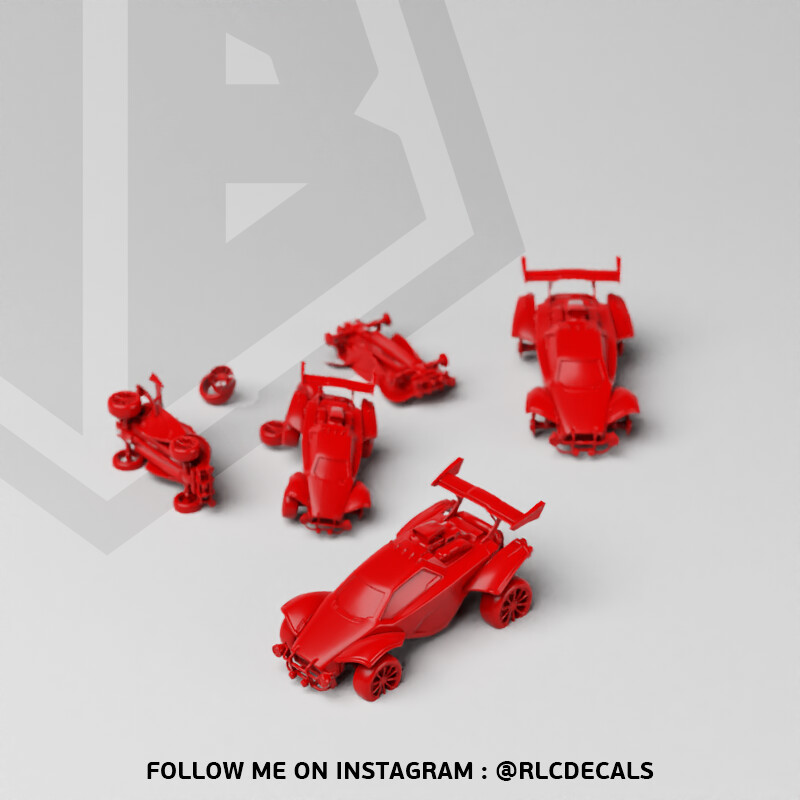 ArtStation - Rocket league Toys Style