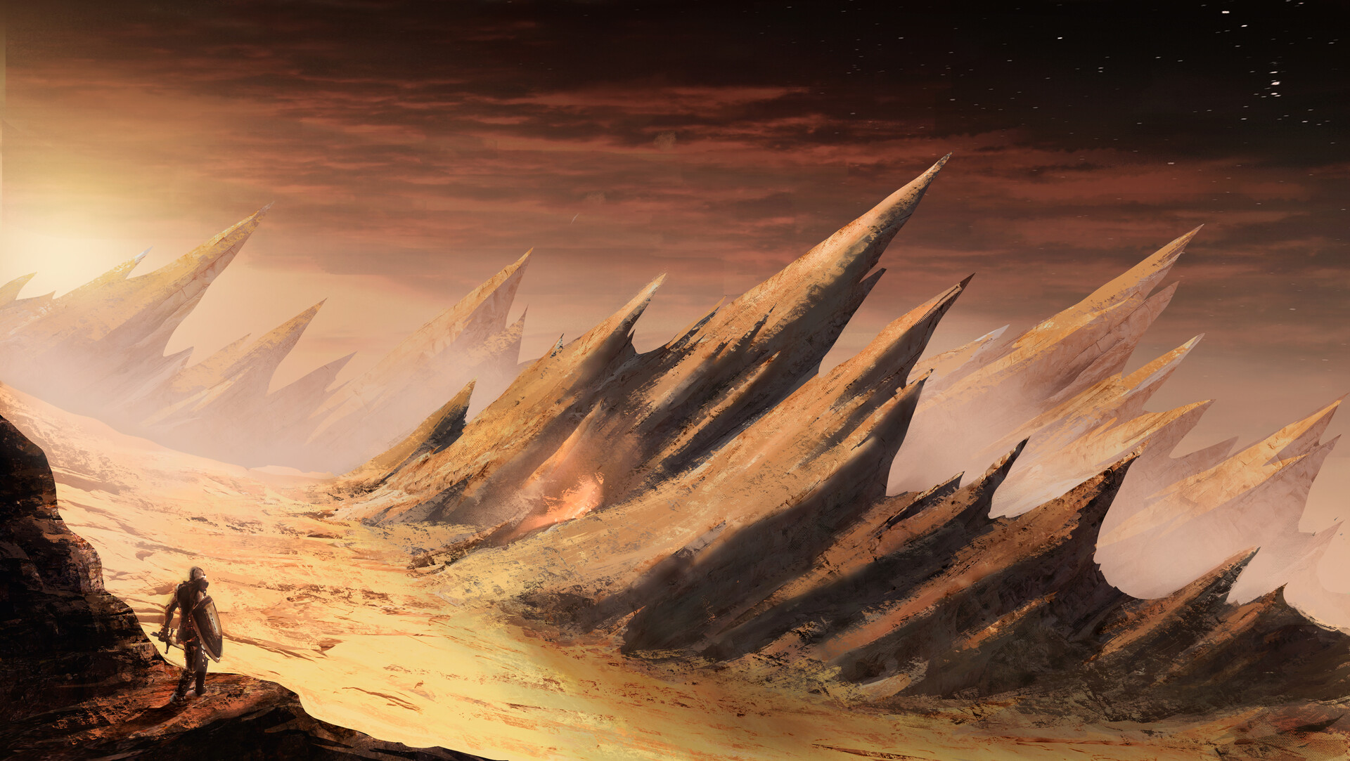 ArtStation - Sharp Desert