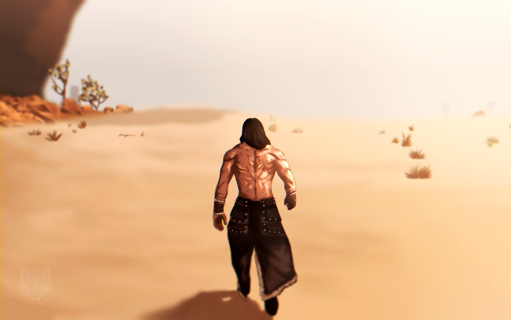 ArtStation - Desert Walk