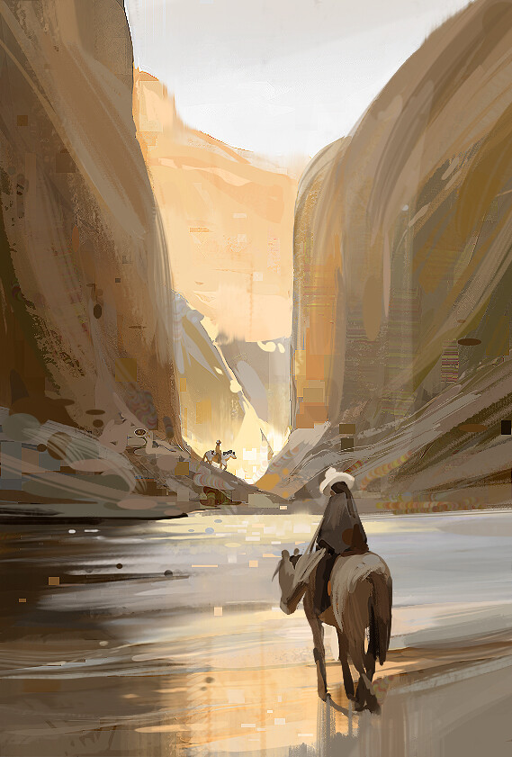ArtStation - Canyon Concept