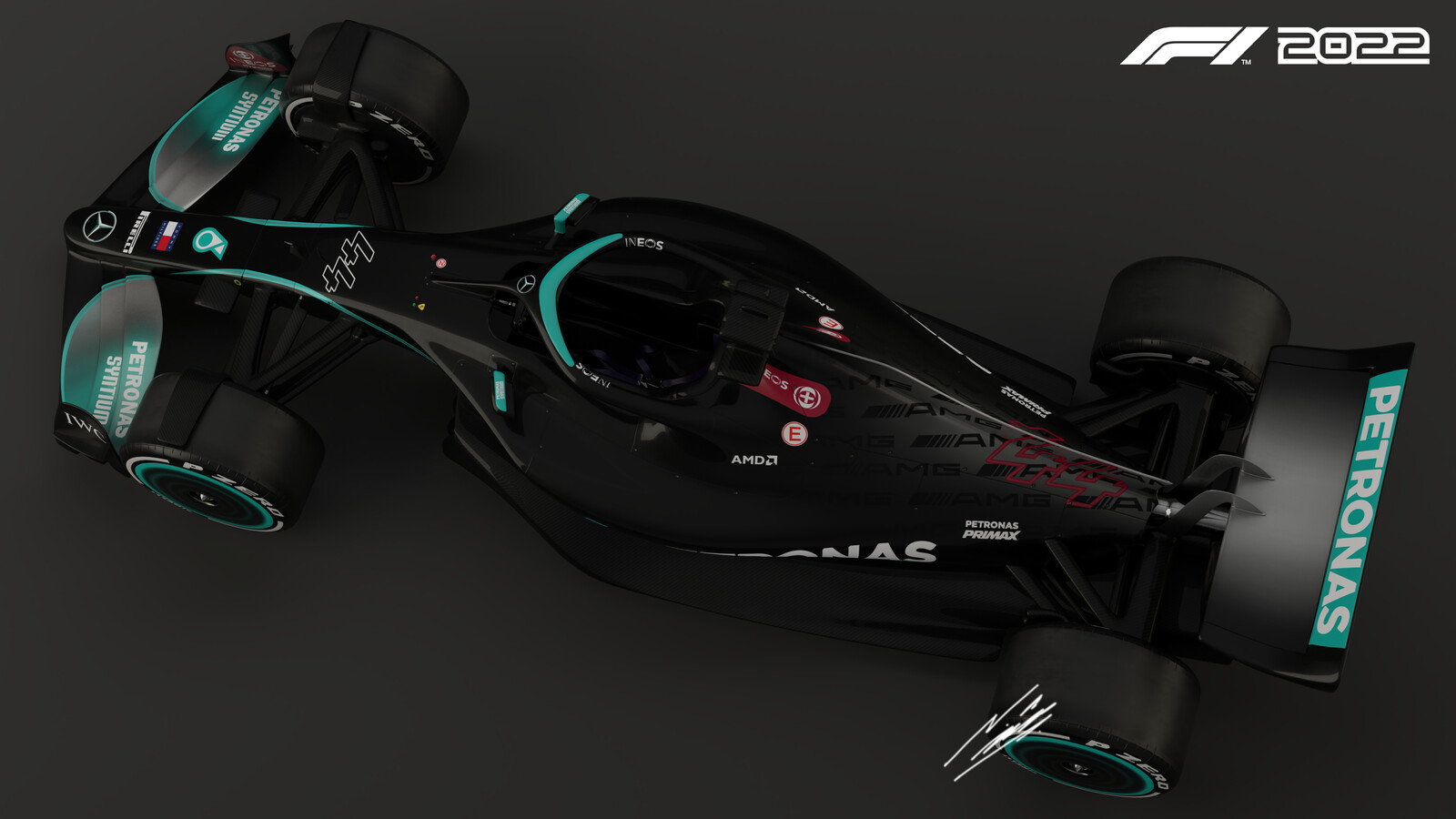 Nick Broad - F1 2022 Mercedes W13 Concept