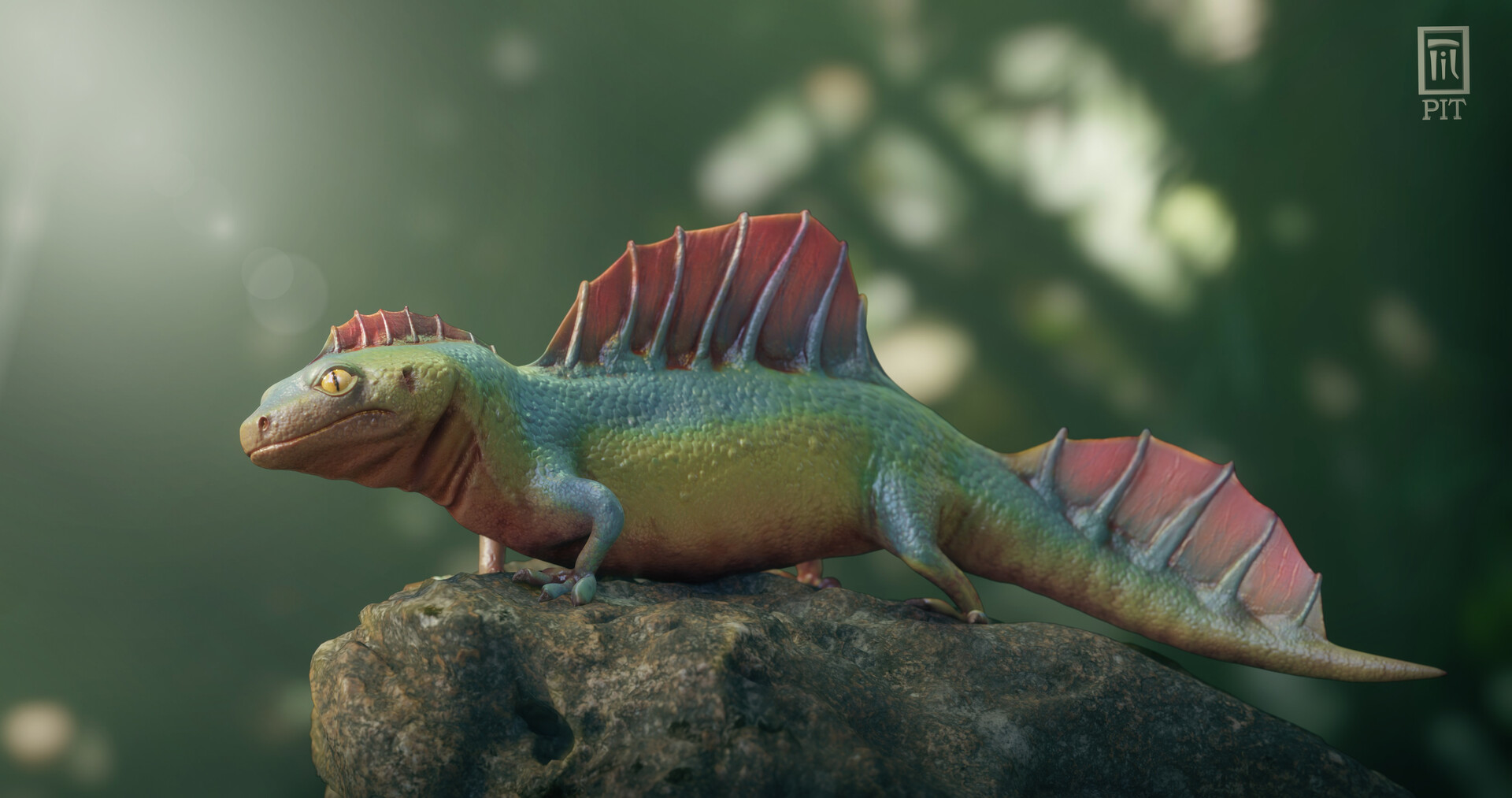 ArtStation - Geckwana, Lizard concept