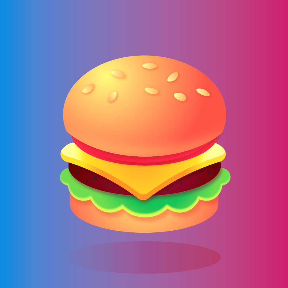 Toto Lin - Food Vector Icons