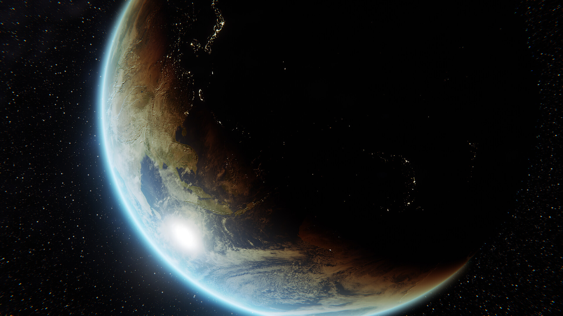 ArtStation - Colorful Earth