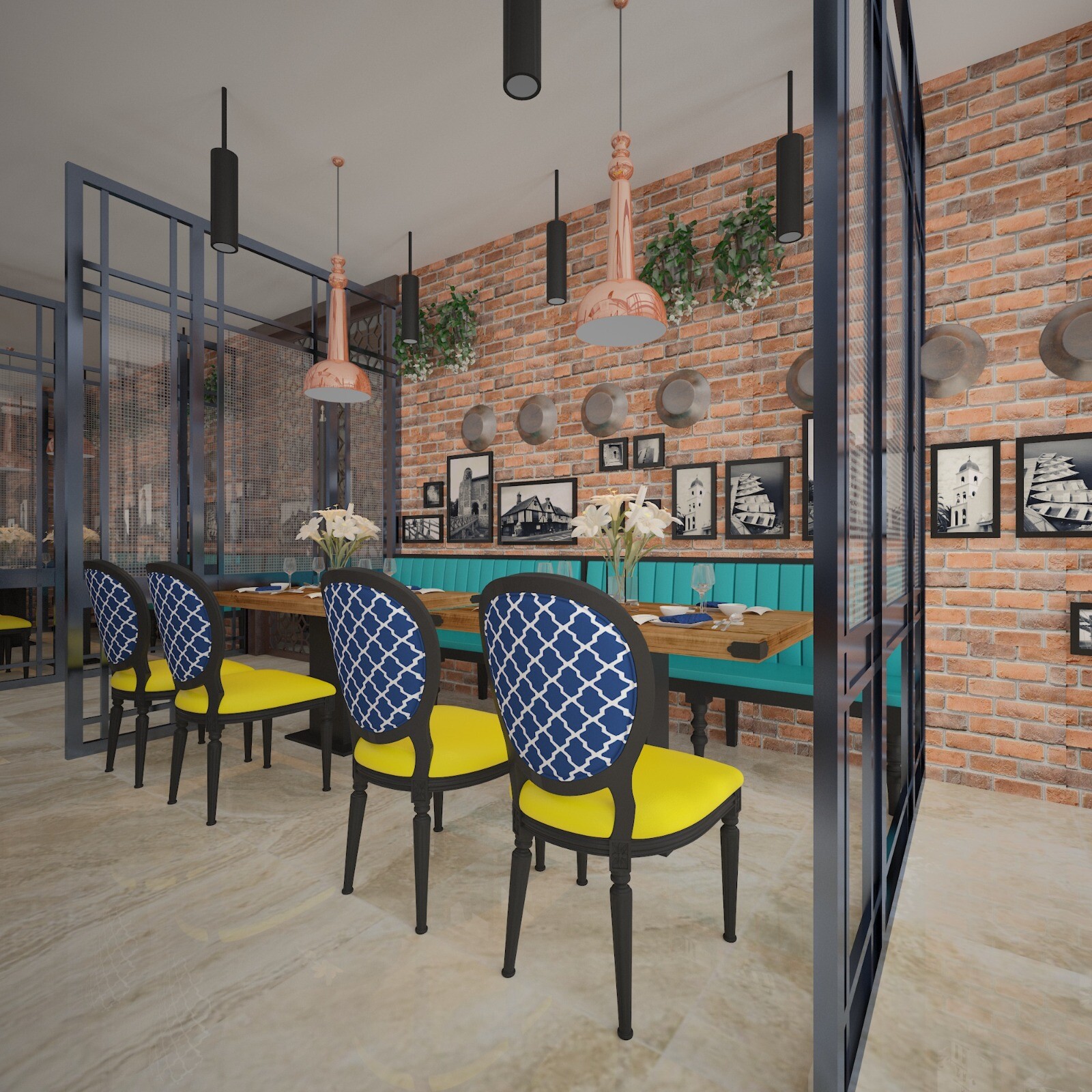 ArtStation - 3D Design Cafe Render