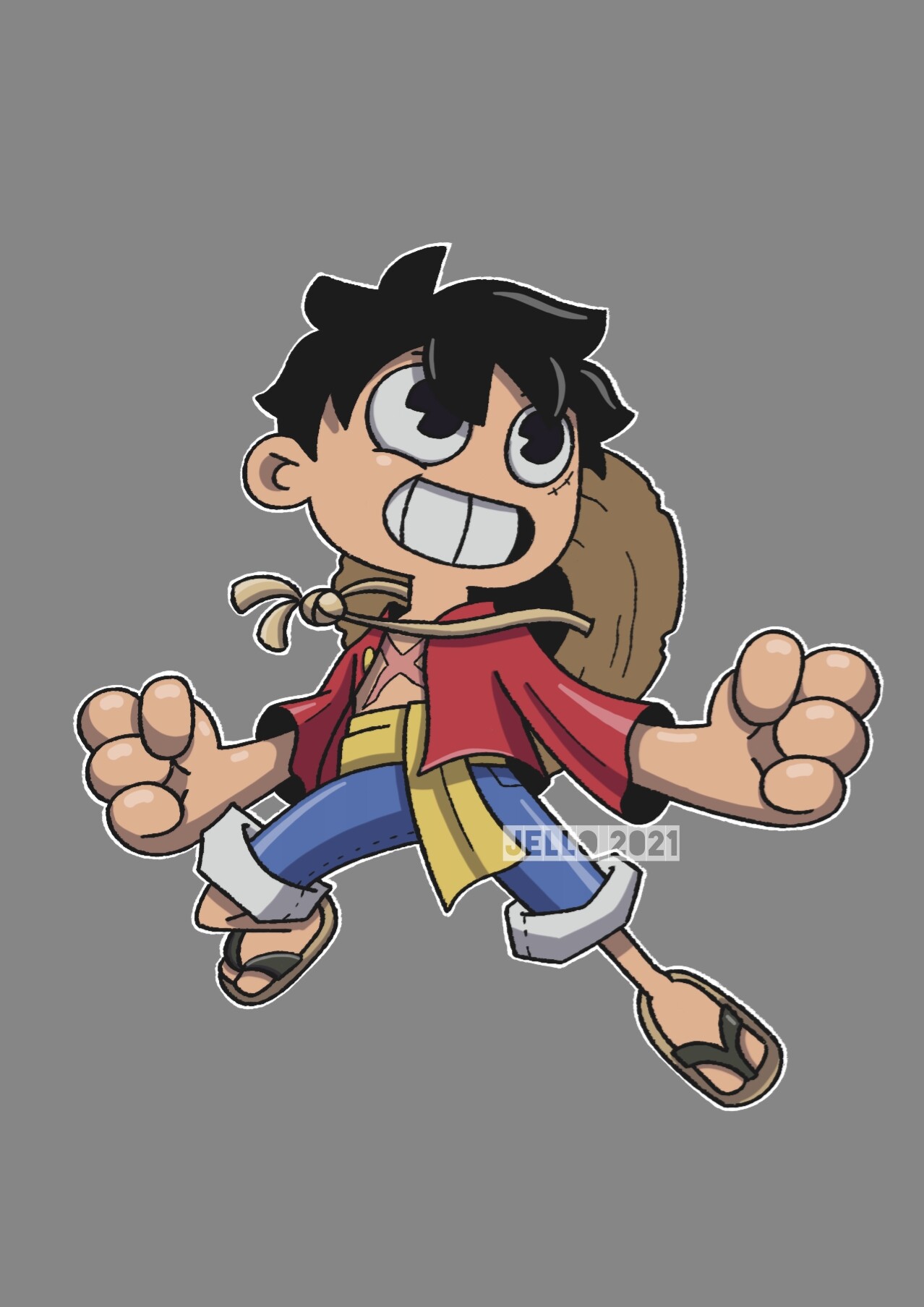 ArtStation - Luffy Fanart