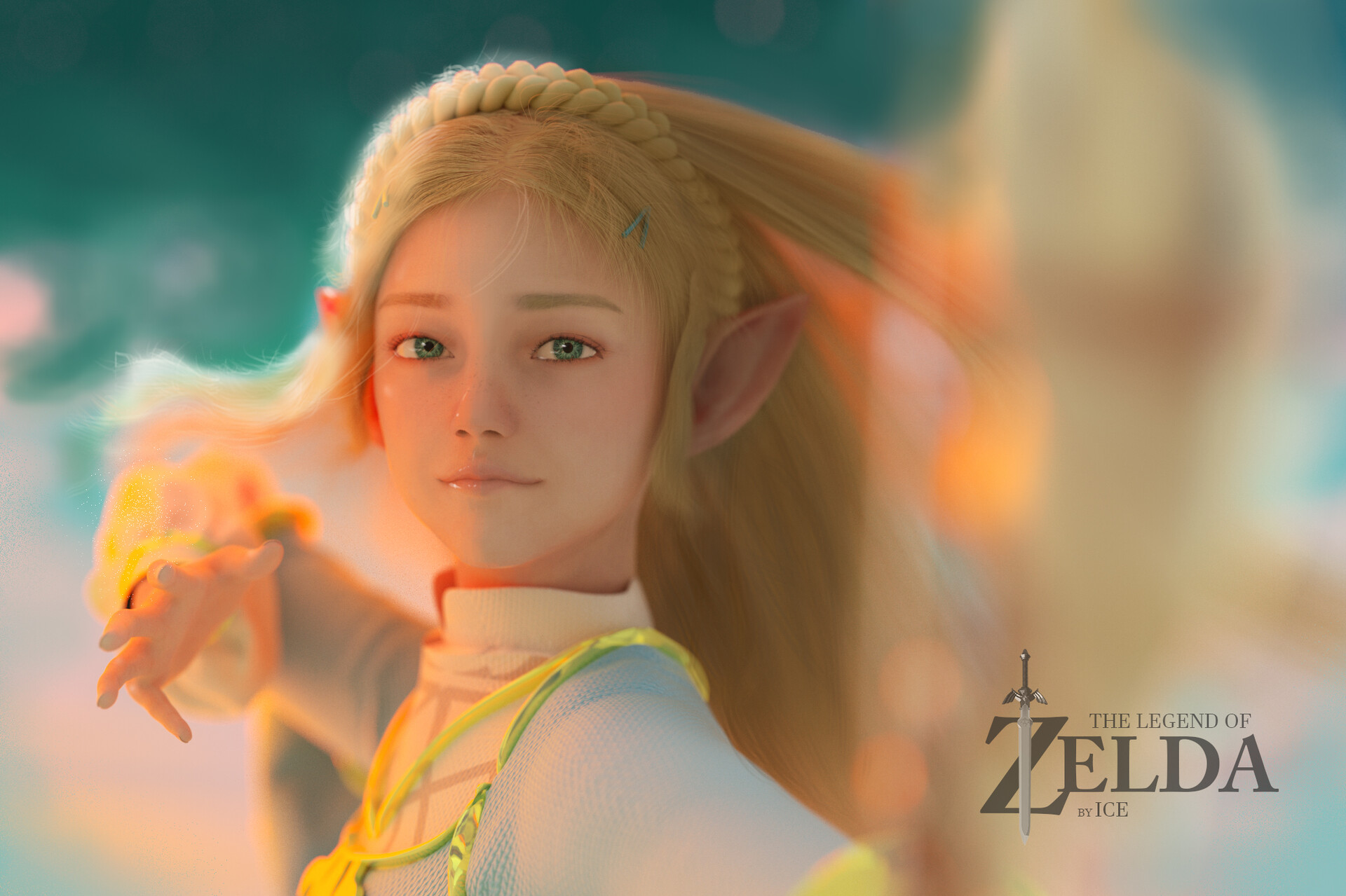 ArtStation - Zelda the Heroine