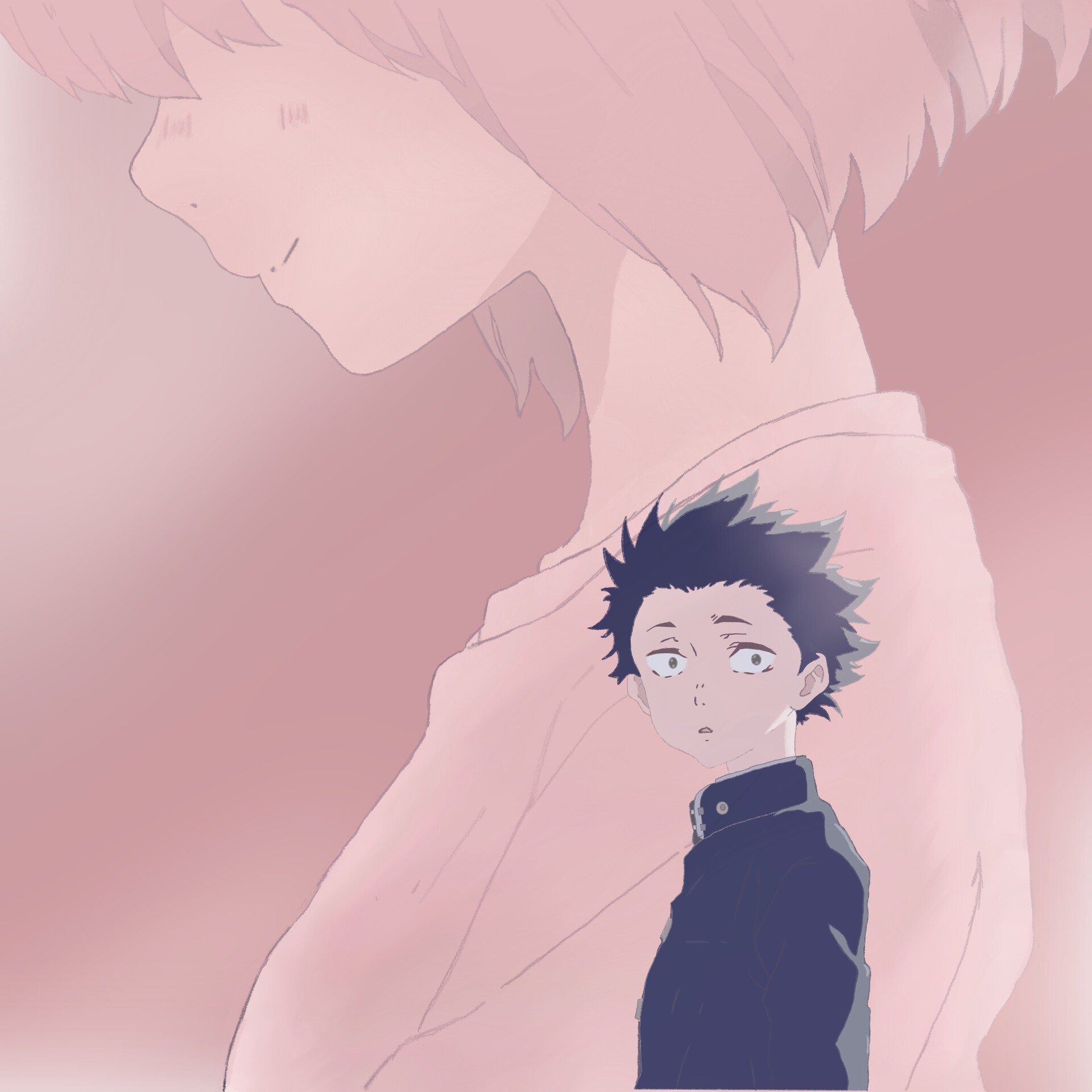 ArtStation - A Silent Voice- Shoya & Nishimiya