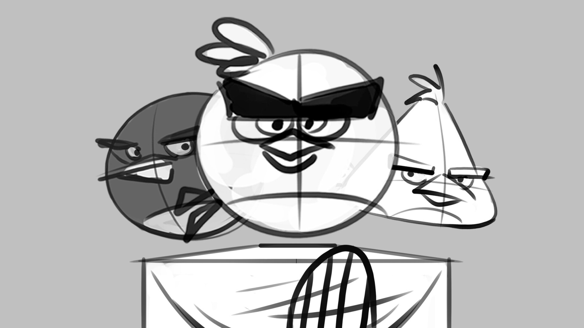 ArtStation - Angry Birds Storyboards