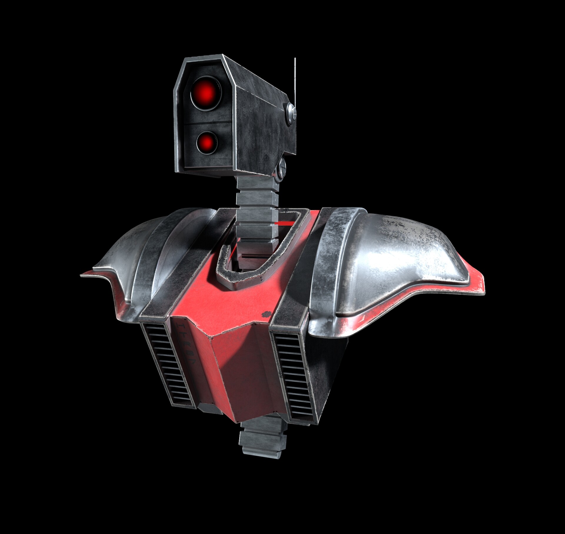 ArtStation - Robot Bust (RubberRoss fanart)