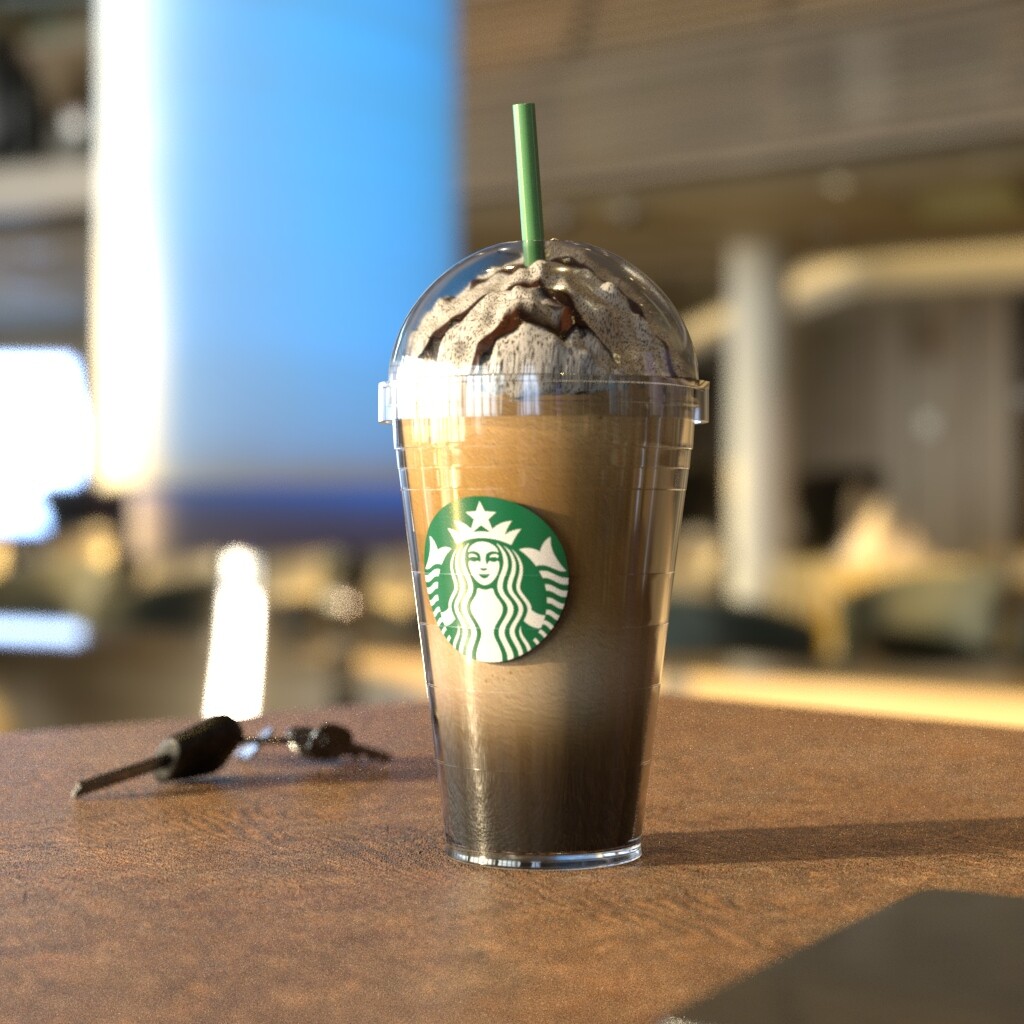 ArtStation - Starbucks Cup