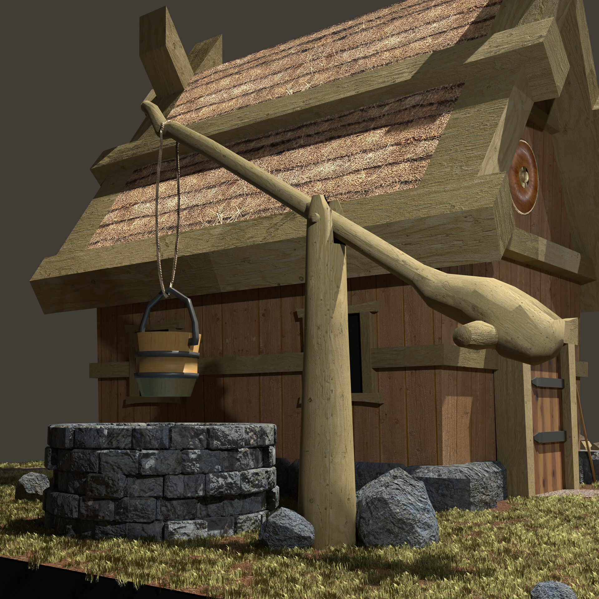 ArtStation - Viking house details