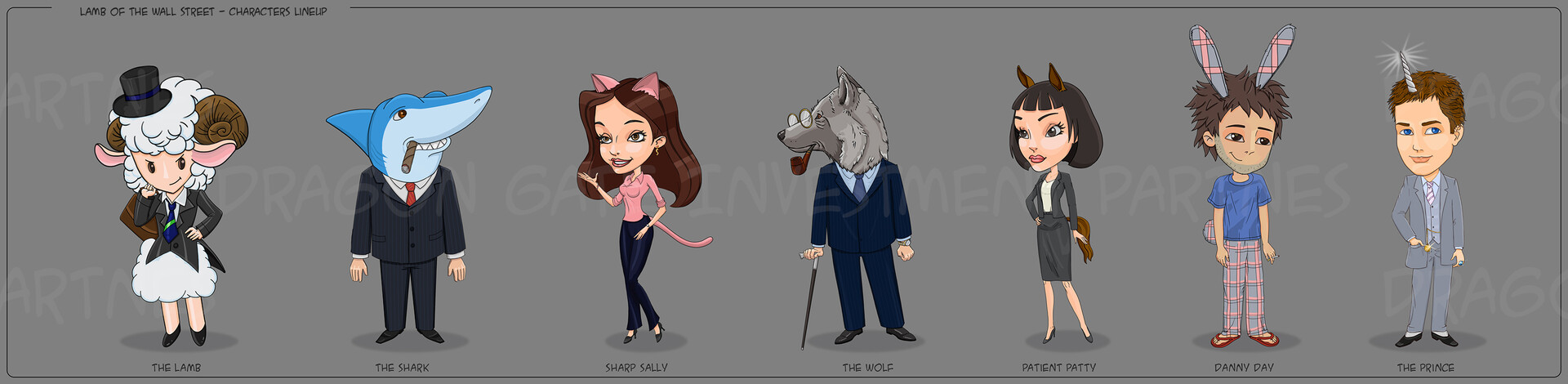 ArtStation - LOTWS-Characters Line-up