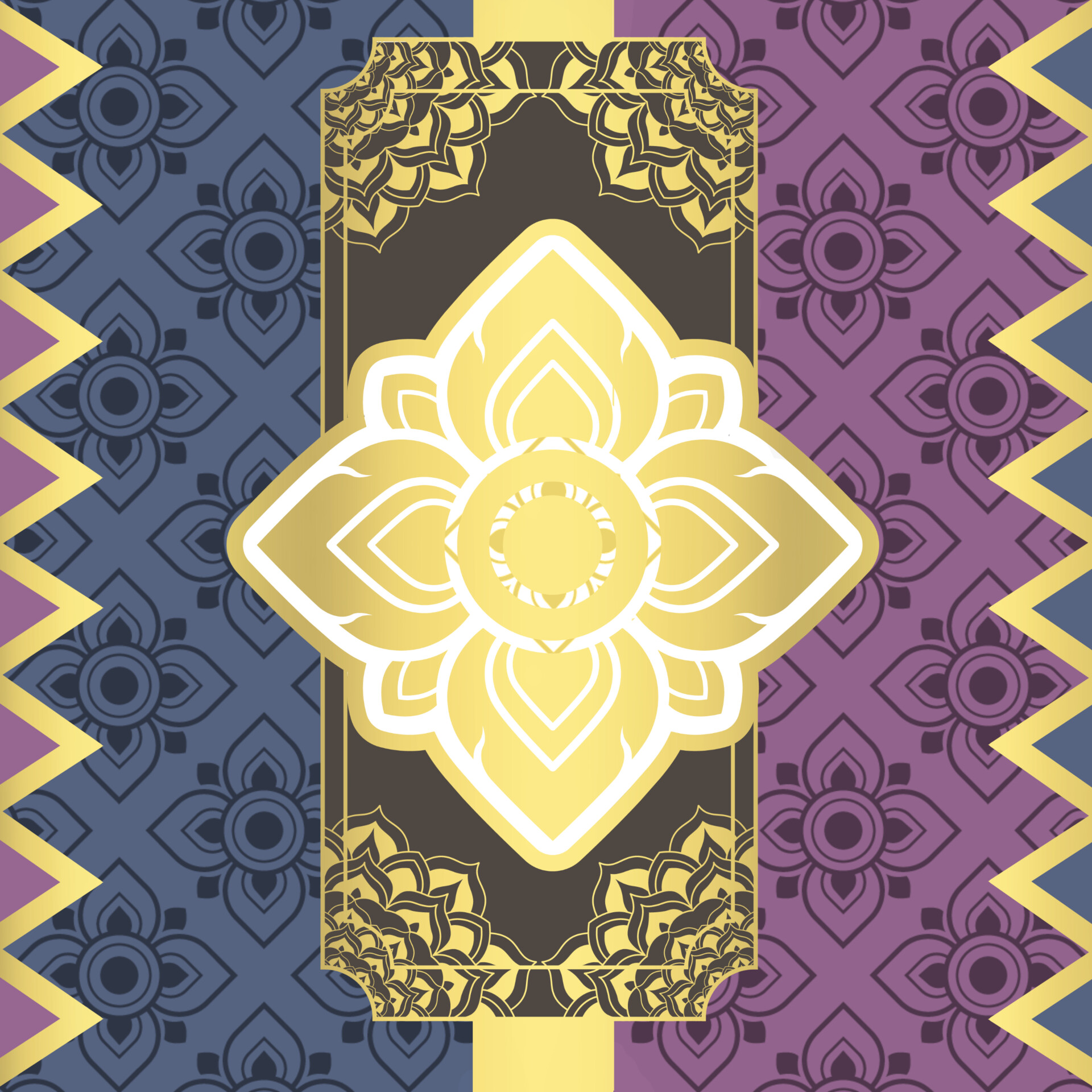 ArtStation - [ illustration ] Thai Style Tryptic with Corrupted Ver.