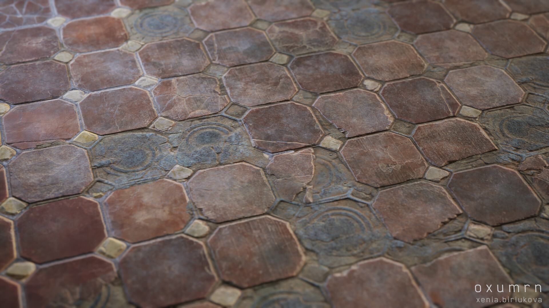 ArtStation - Soviet Tiles