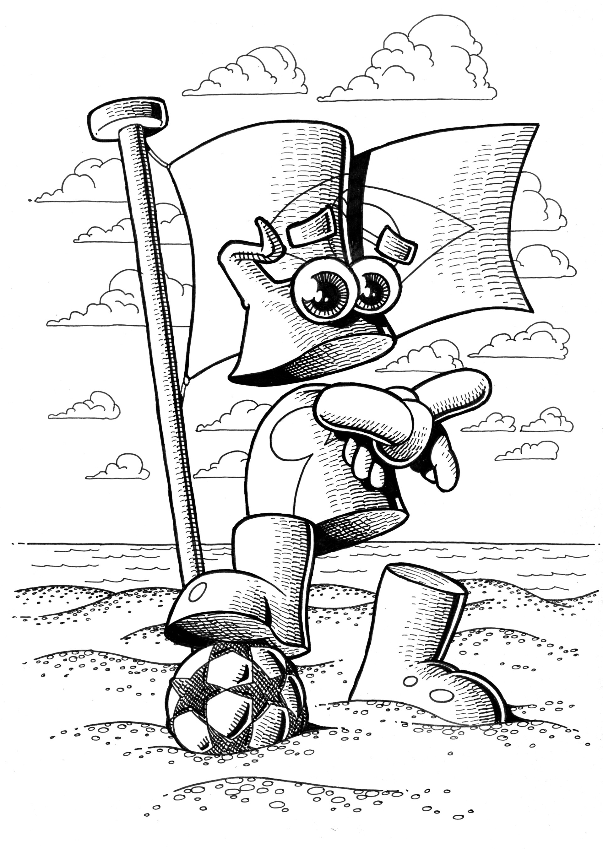 Ste Pickford - Illustration - Random