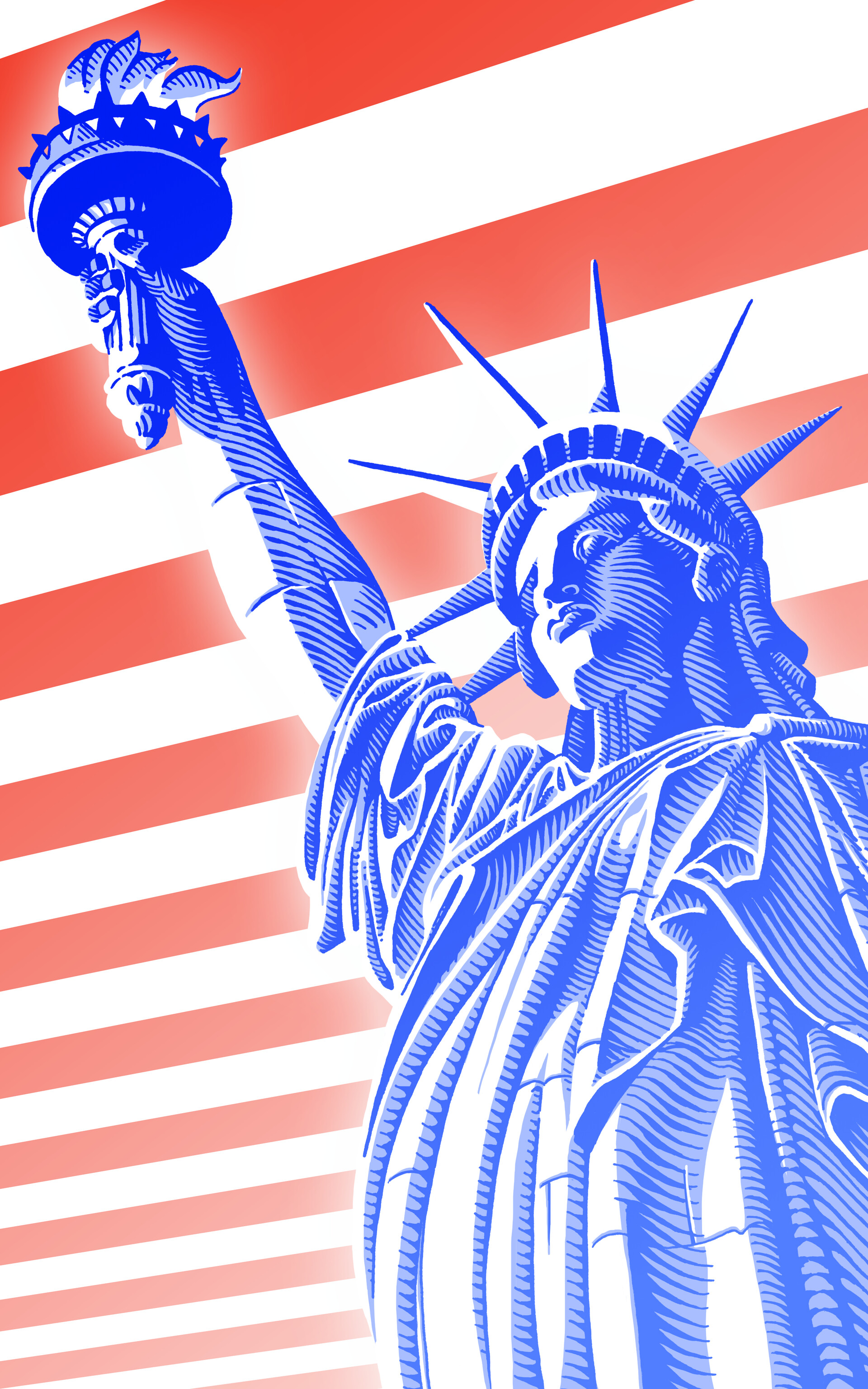 Ste Pickford - Illustration - Liberty