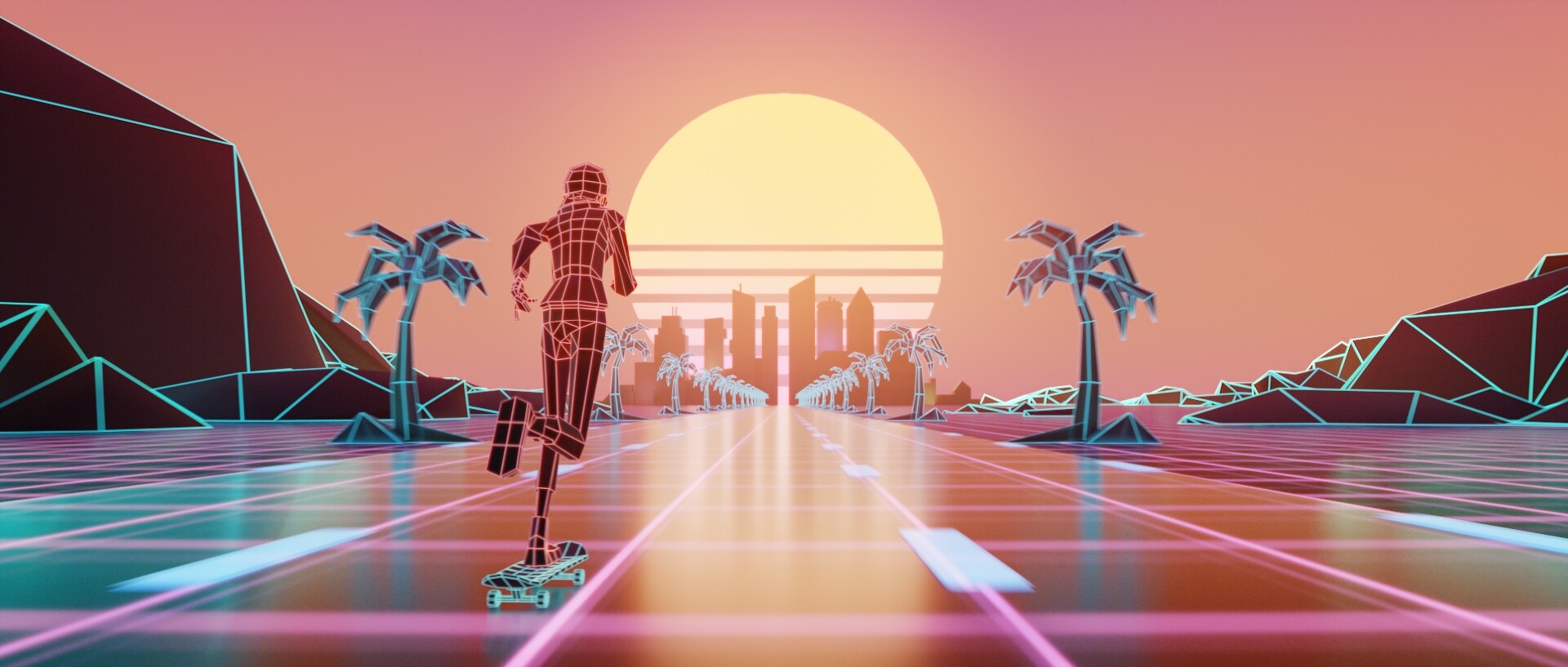 ArtStation - Sunwave - Retro environment