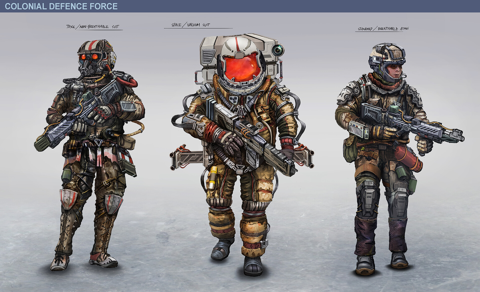 ArtStation - Project Frontier-Character study 1