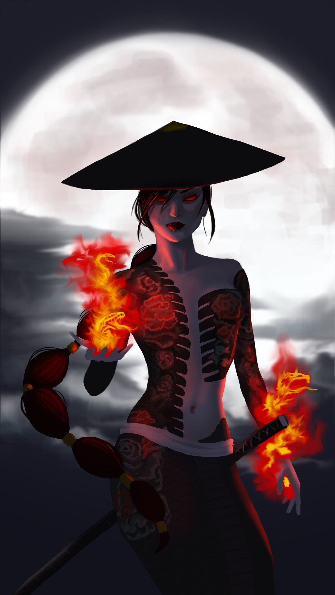 ArtStation - snake samurai