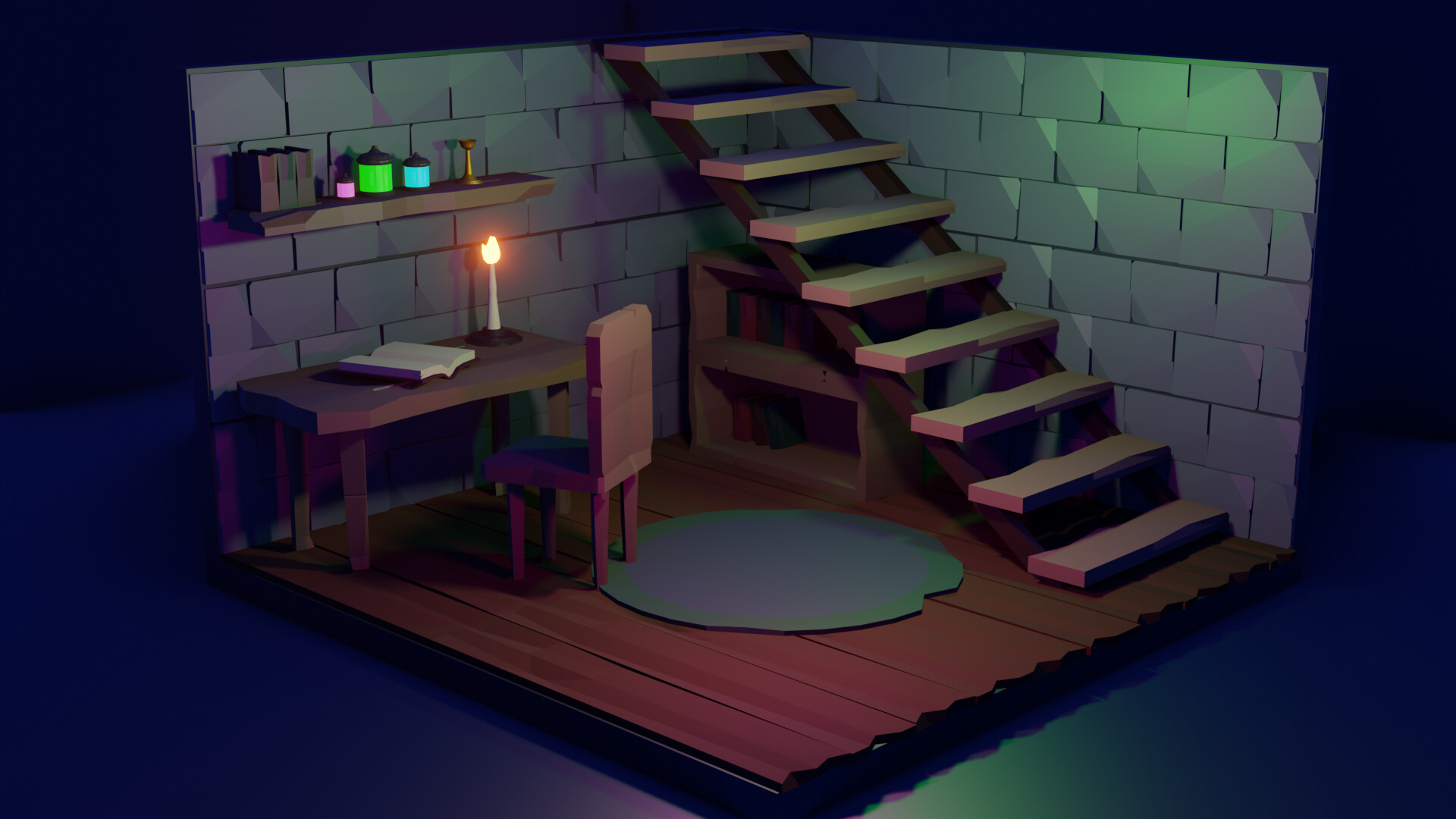 ArtStation - Medieval Room