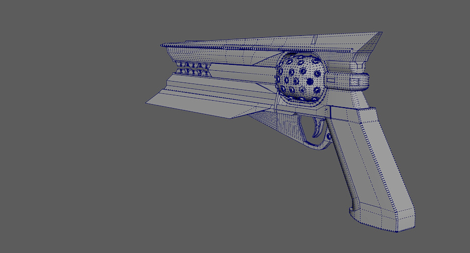 Bre Murphy - Destiny2 Sunshot Hard Surface Replica