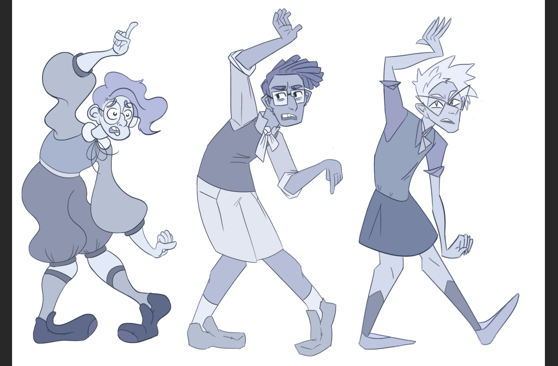 ArtStation - Shapes Experiment Character Design