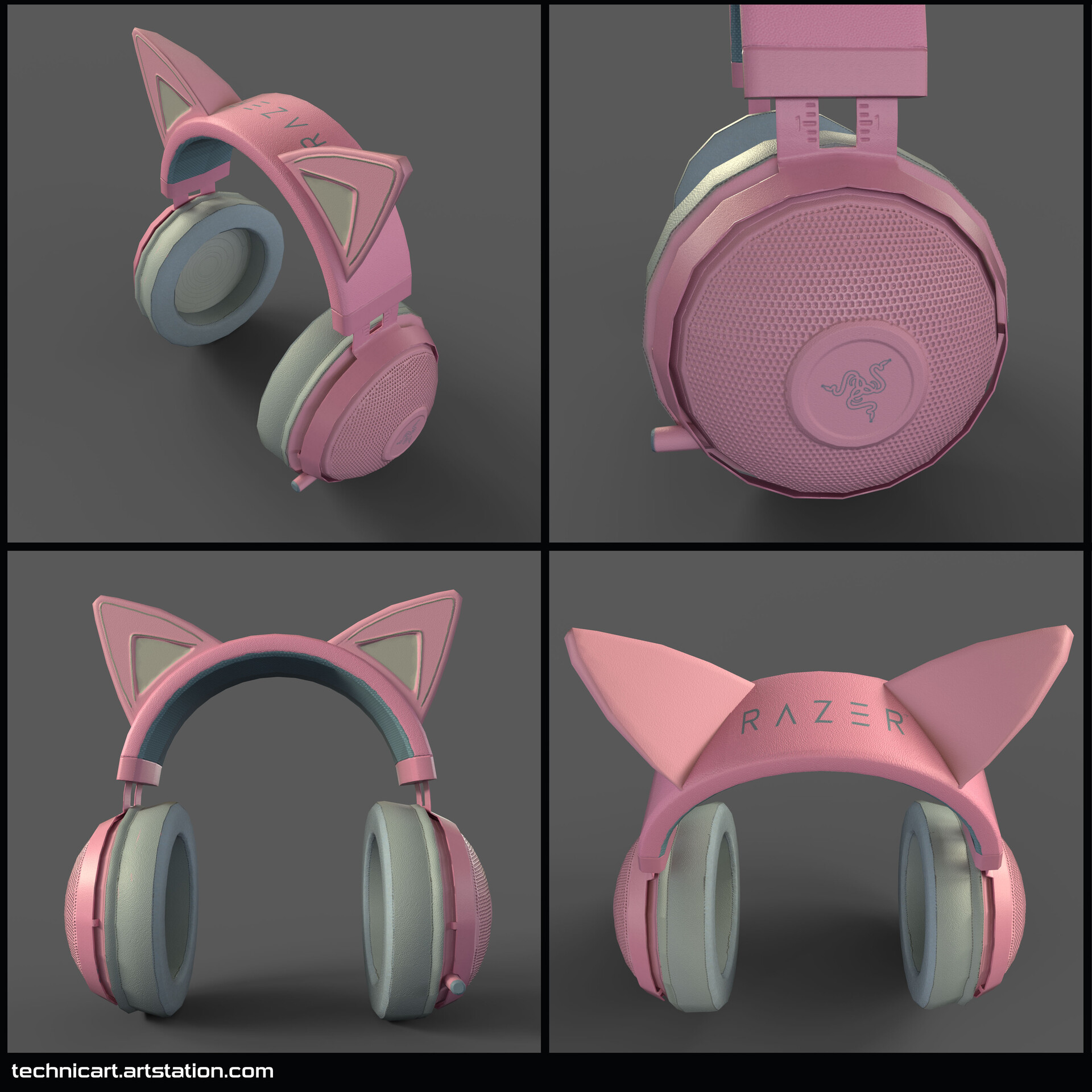 Sylvie Faye - A gaming headset based on the RAZER Kraken Kitty Edition