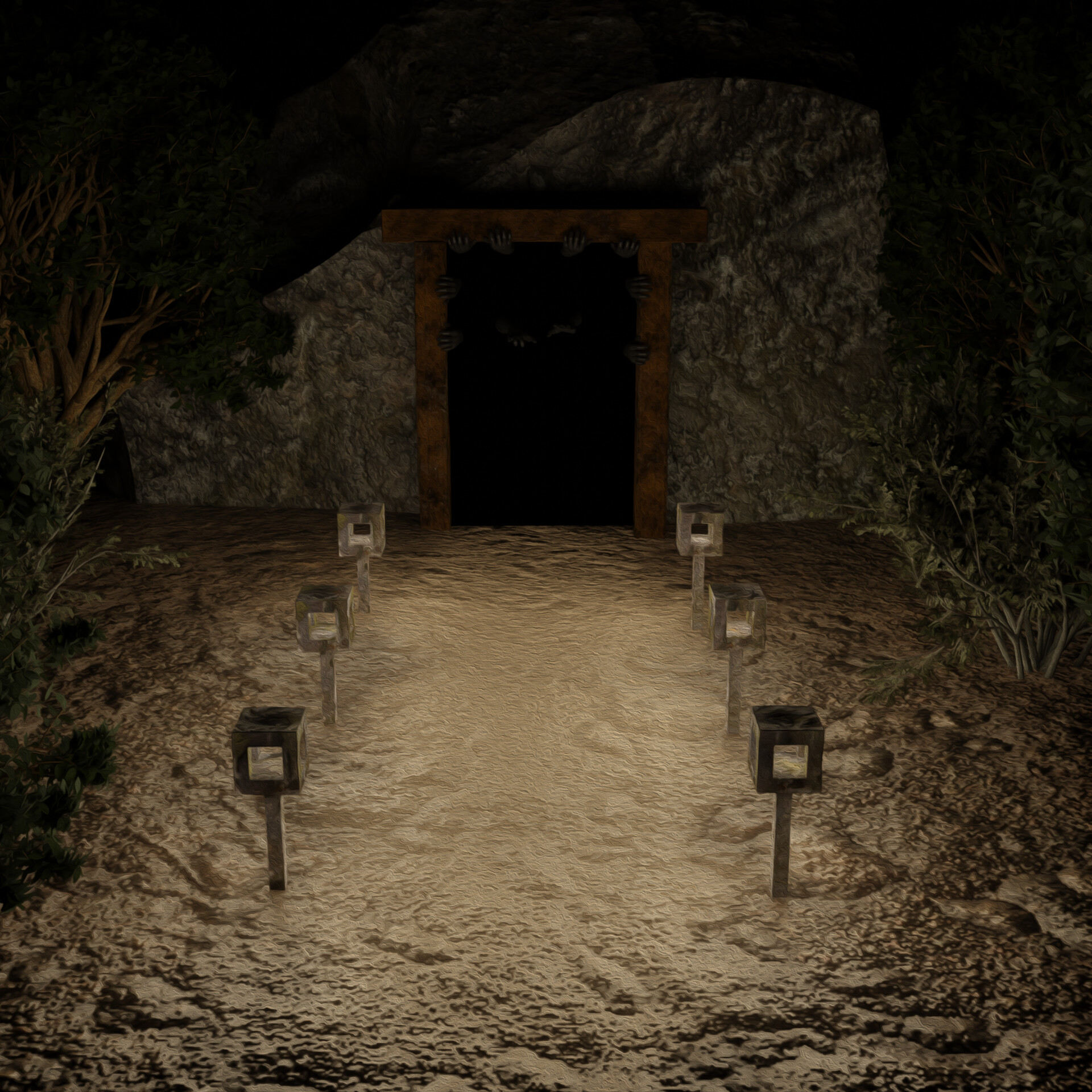 ArtStation - Gate of the Fallen