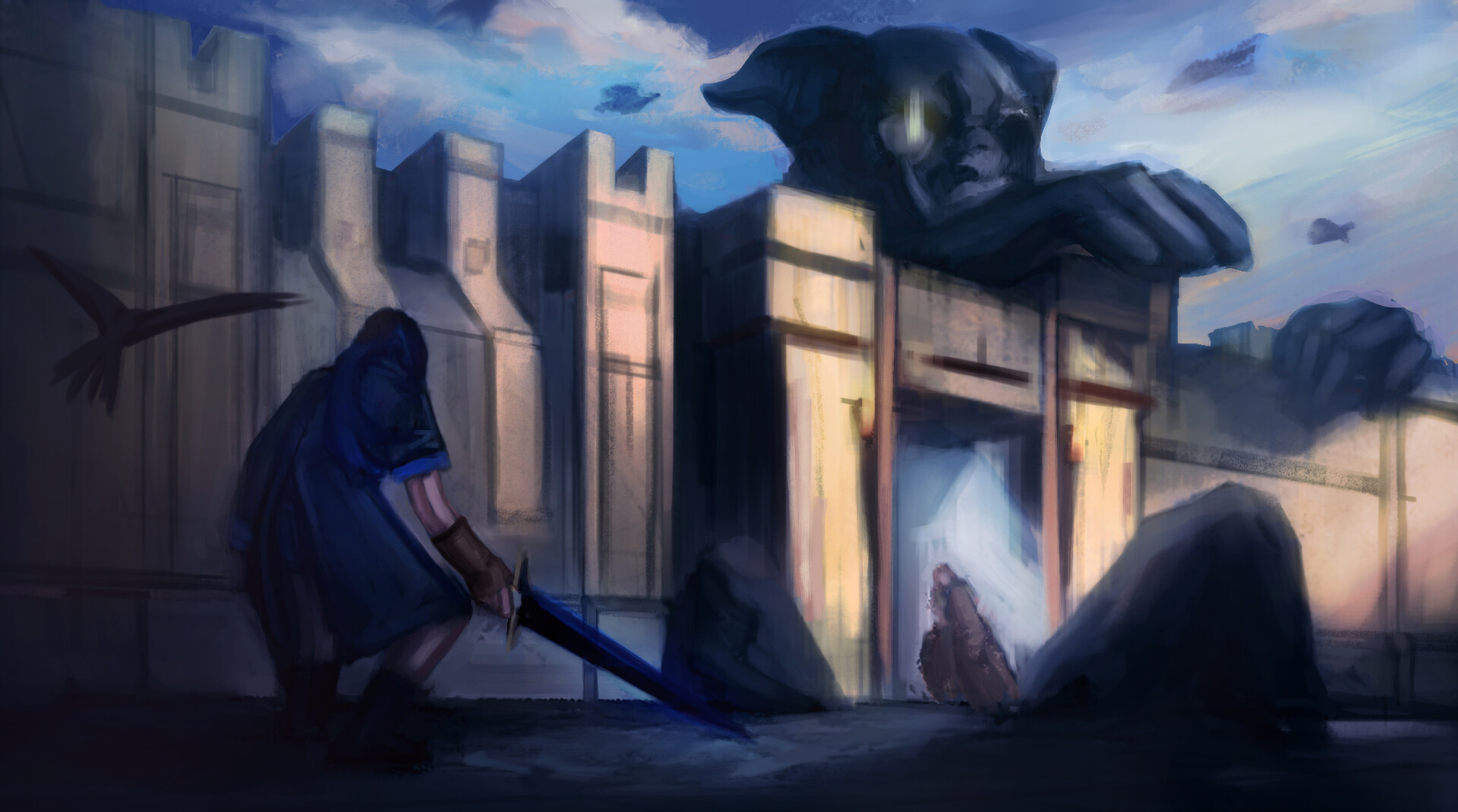 ArtStation - Luna Solis - The Escape