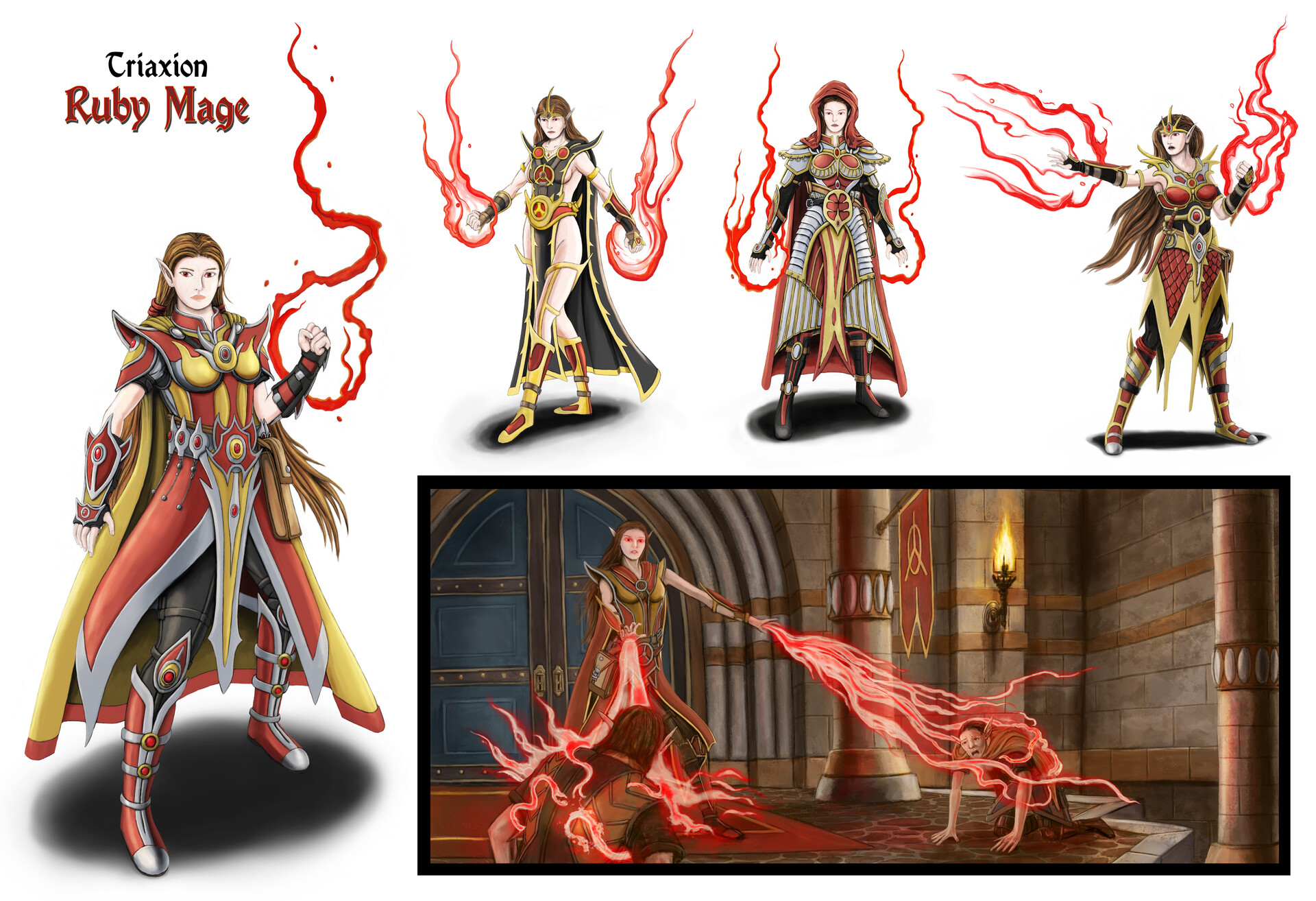 Adam Brown - Triaxion Ruby Mage