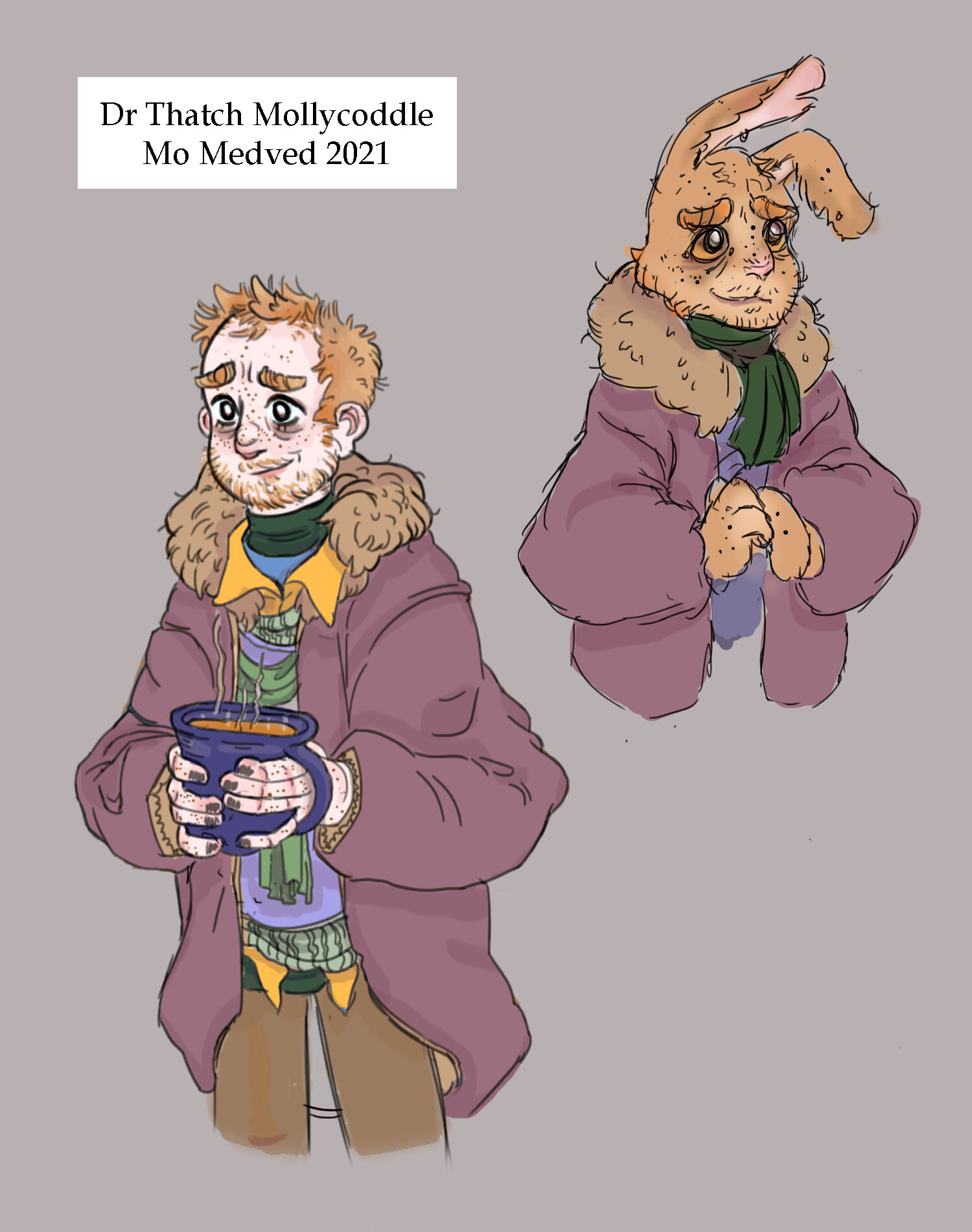 ArtStation - Character Design: WereRabbit