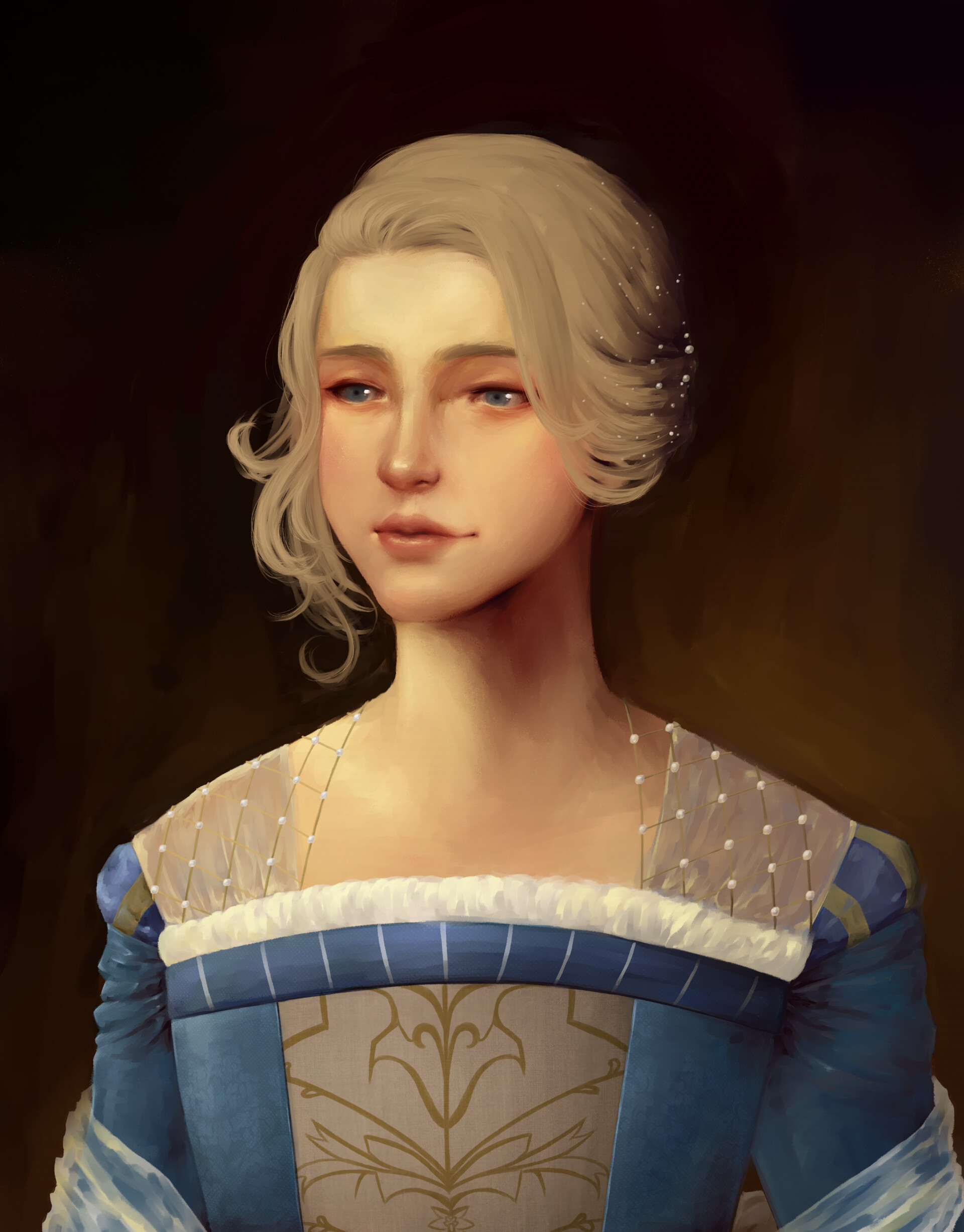ArtStation - Renaissance Style Portrait