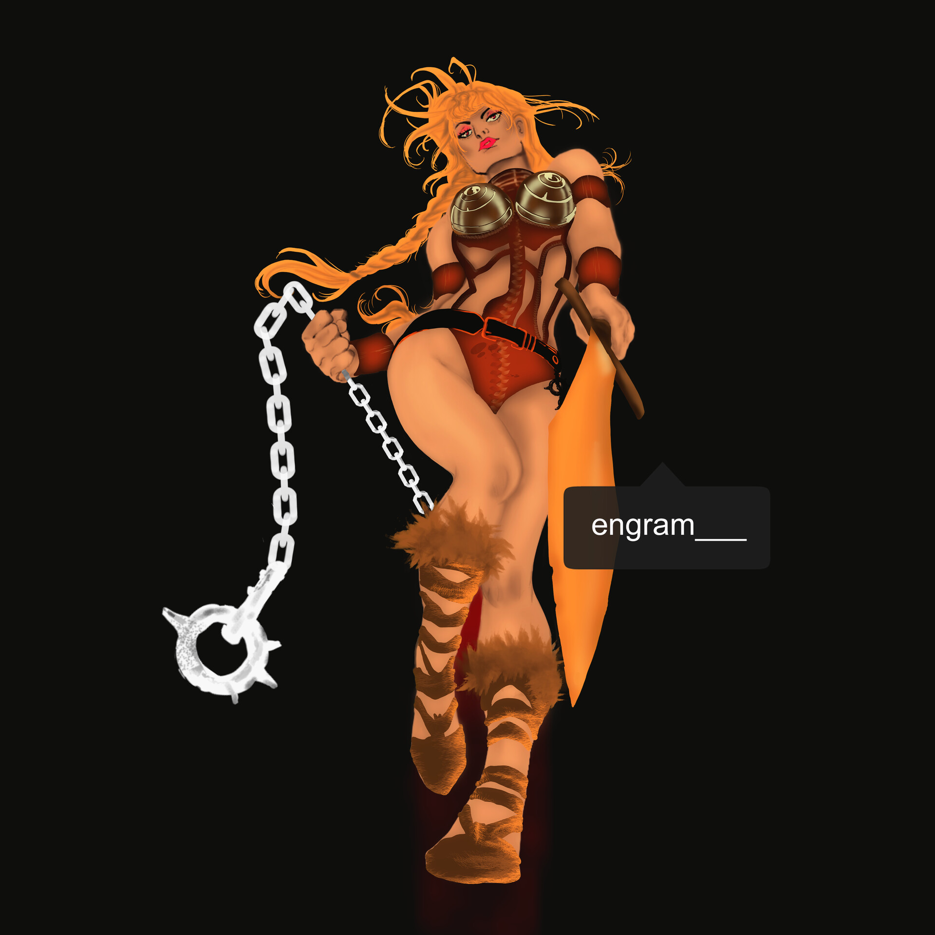 ArtStation - Toko the great warrior