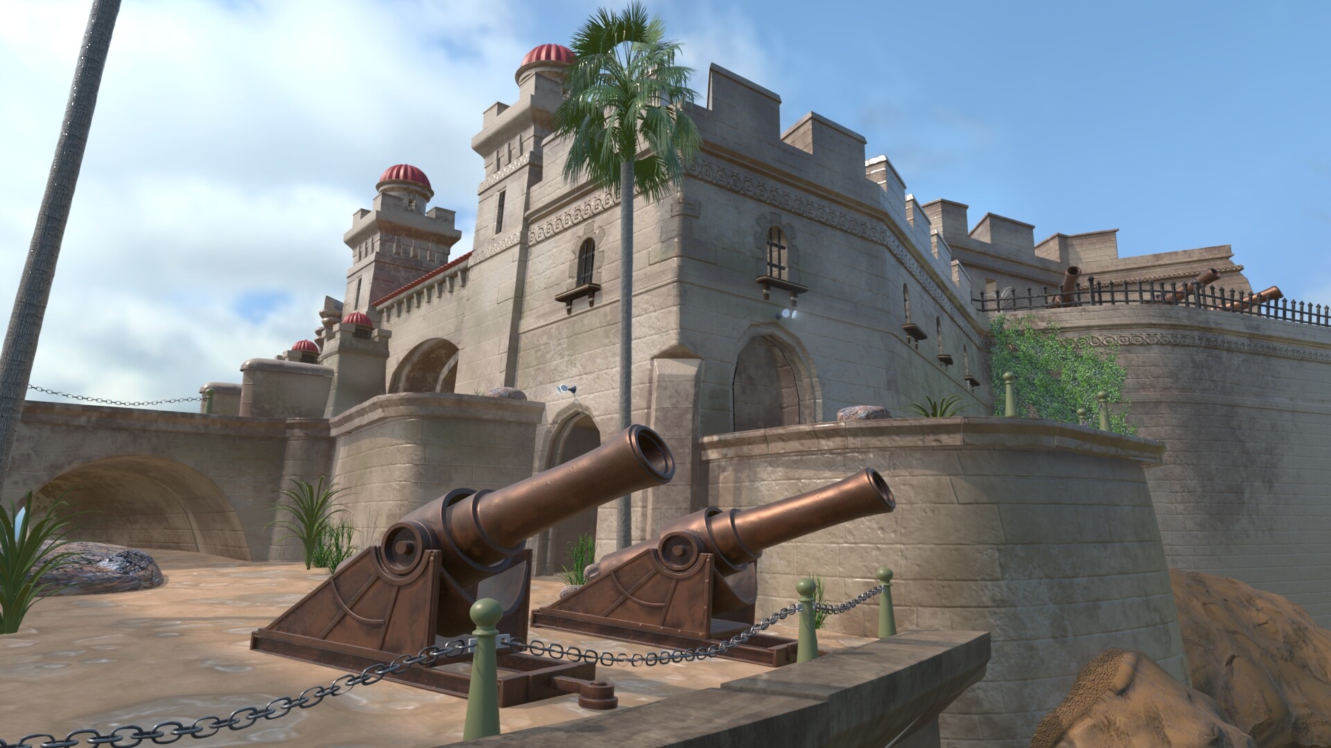 ArtStation - Game Exterior 3d