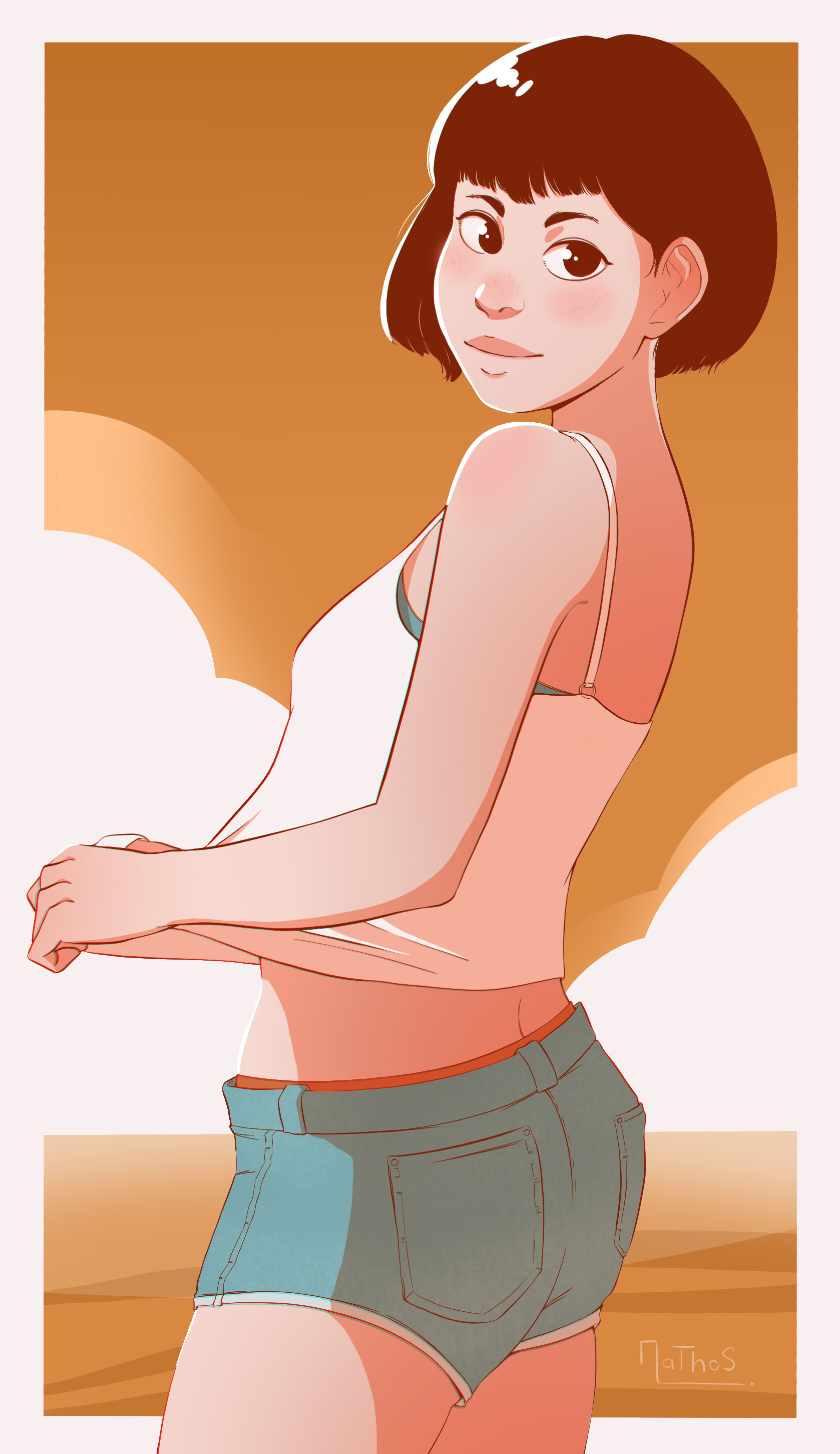 ArtStation - Sunset color