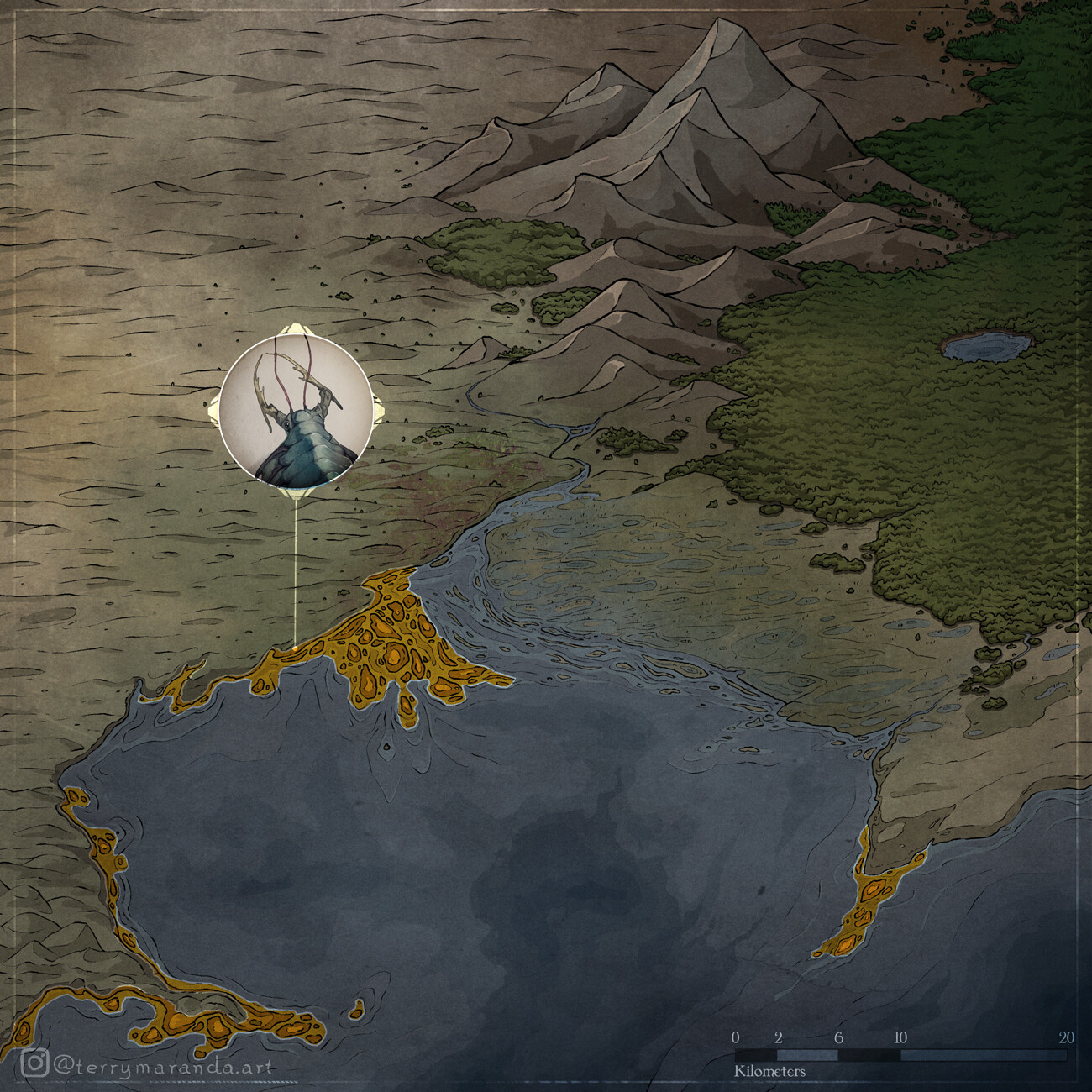 Terry Maranda - Sol'Kesh Bestiary - the Silliculus