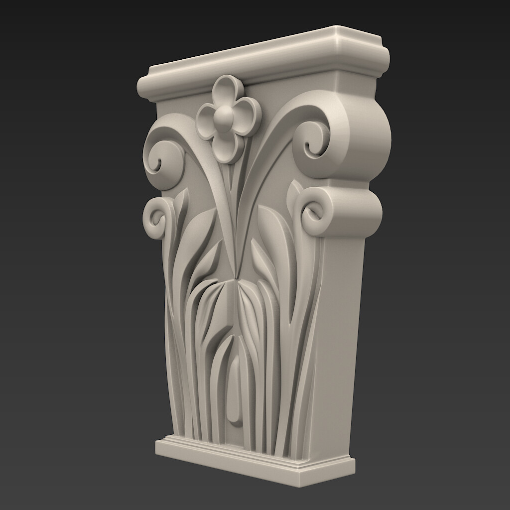 No.9 GOLEM - Interior decor collection (2020-2021). Plaster Casting Models