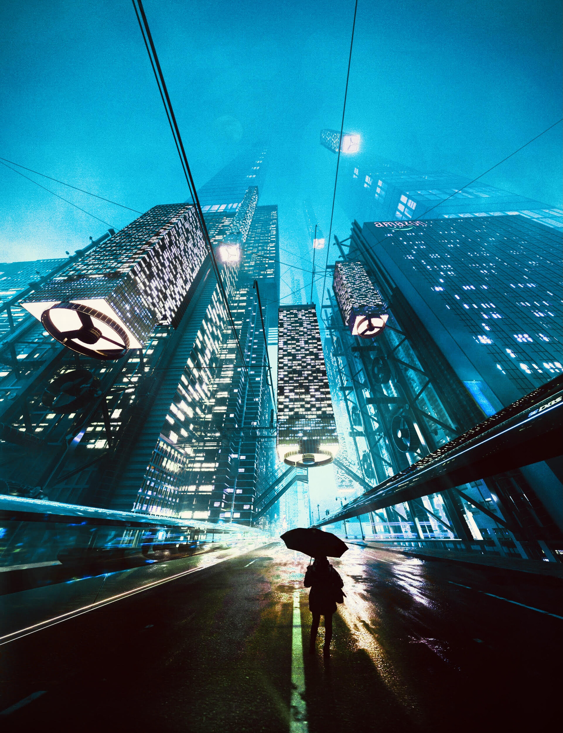 ArtStation - Flying City 01