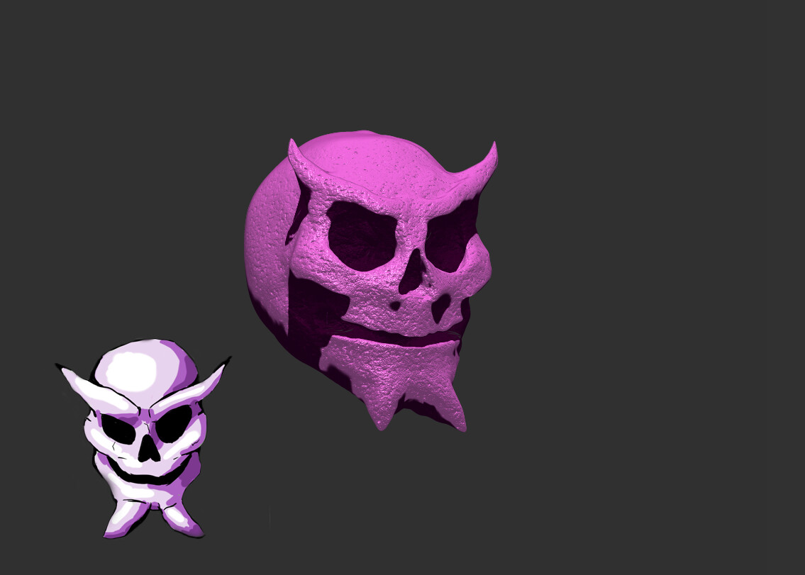 ArtStation - skull