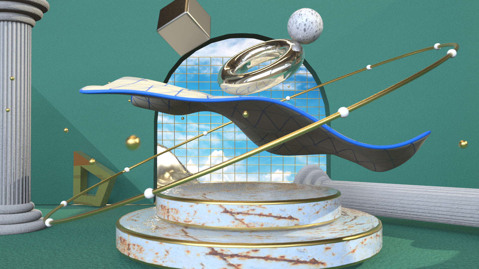 ArtStation - composition art