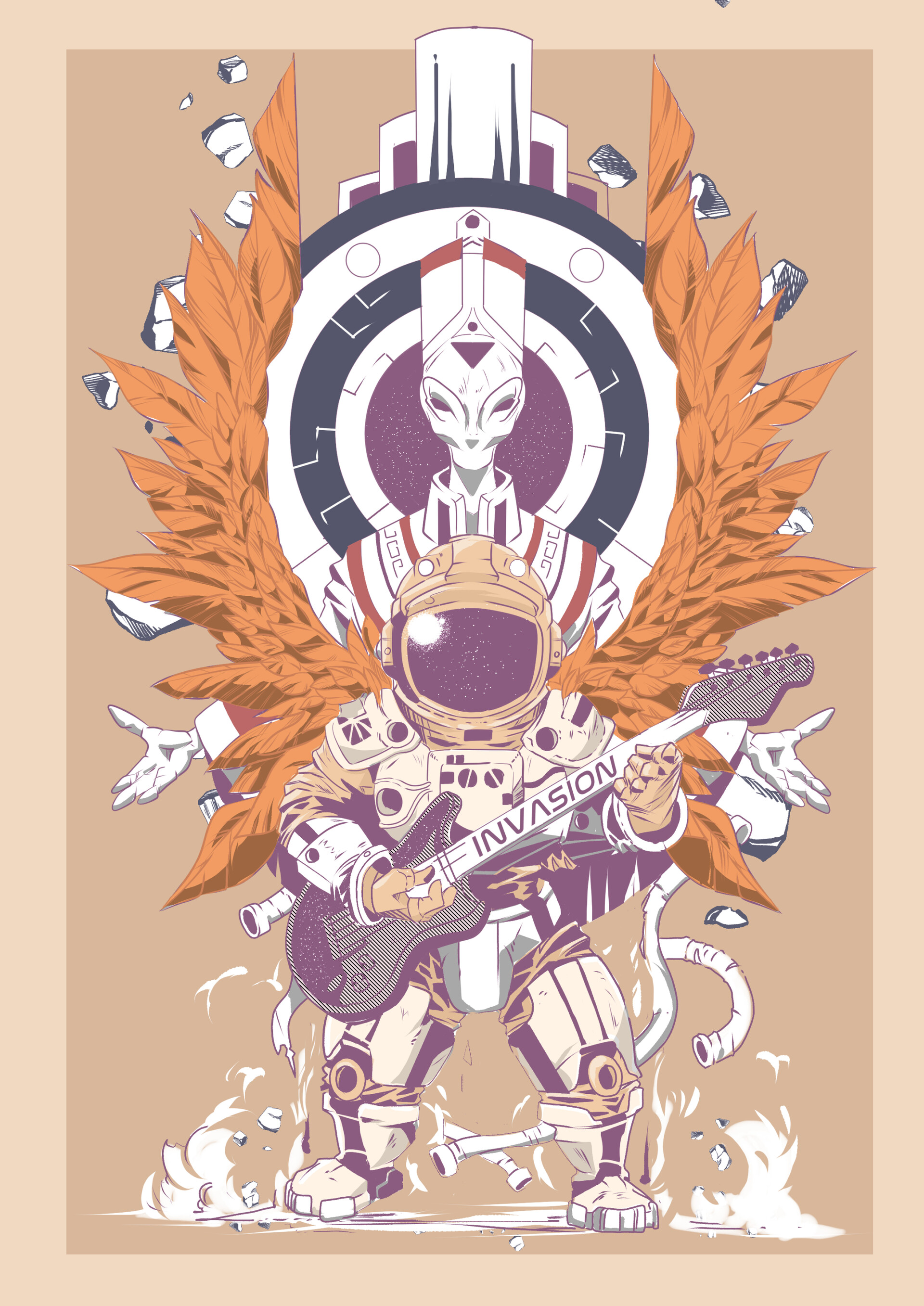 ArtStation - Alien' music invasion