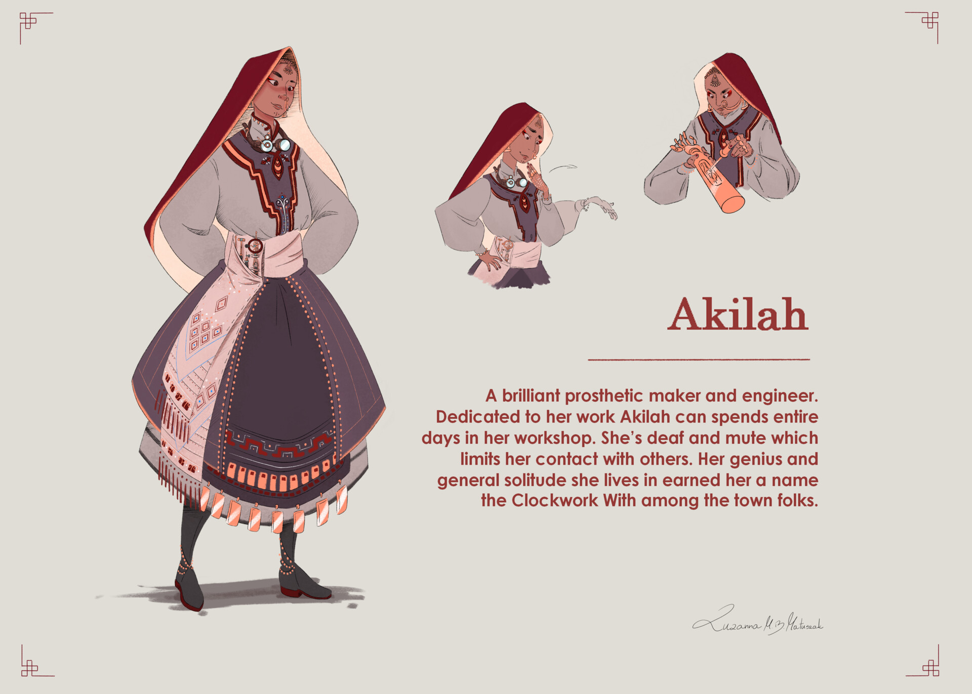 ArtStation - The Clockwork Witch