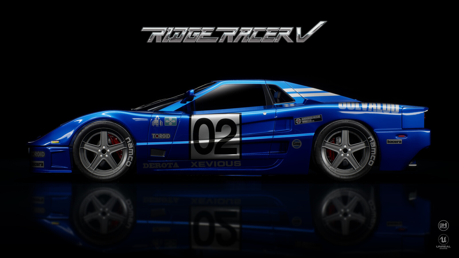 David Hung - RIDGE RACER V : Remake | Rivelta Solare | Unreal Engine 5 ...