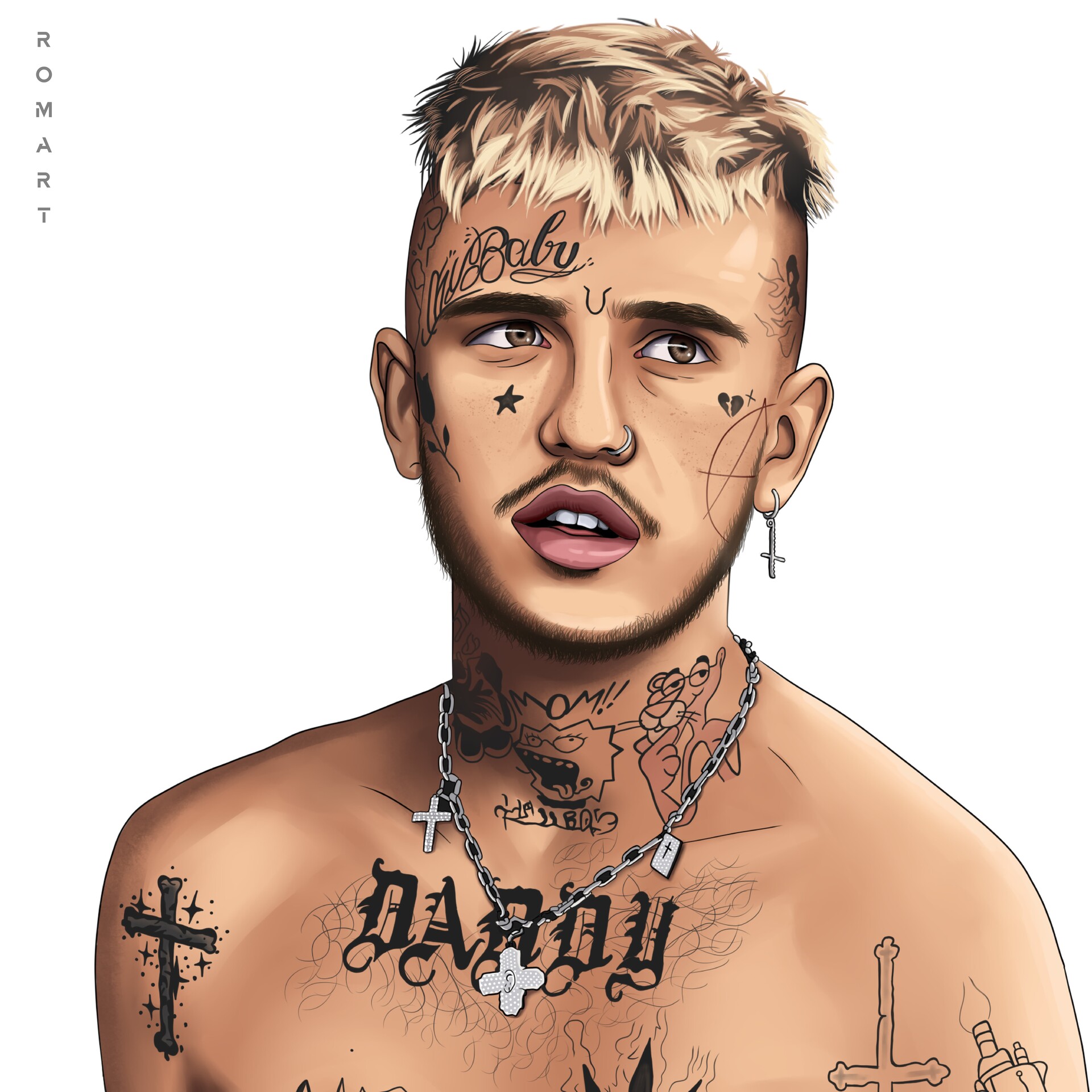 ArtStation - Lil Peep 🥀